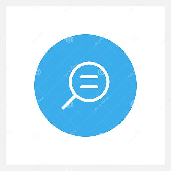 Real Size Zoom Button UI Element Template Stock Vector - Illustration of menu, button: 264689448