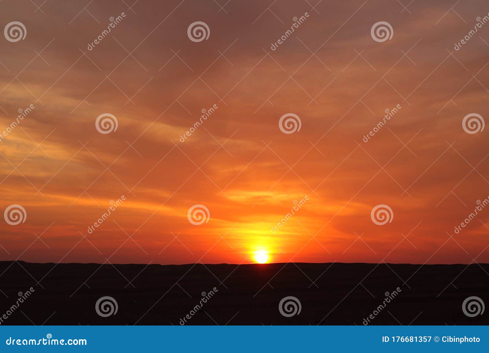 The real sky of.sunset stock image. Image of real, ofsunset - 176681357