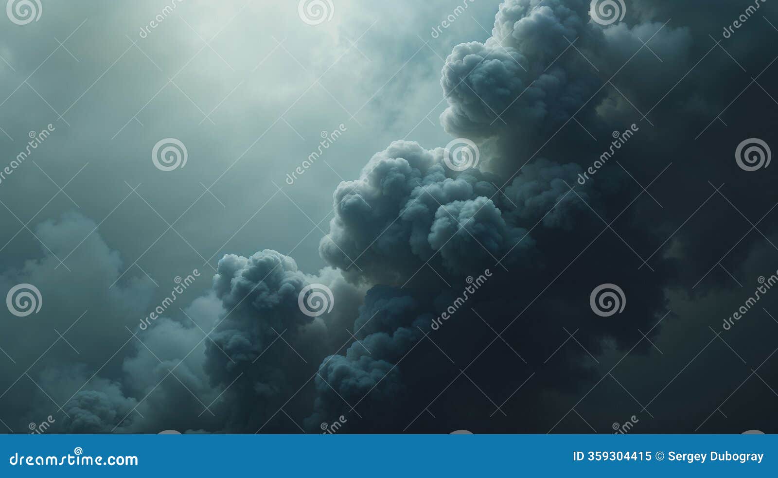 Real Smoke Exploding Outwards with Center Space Stock Illustration ...