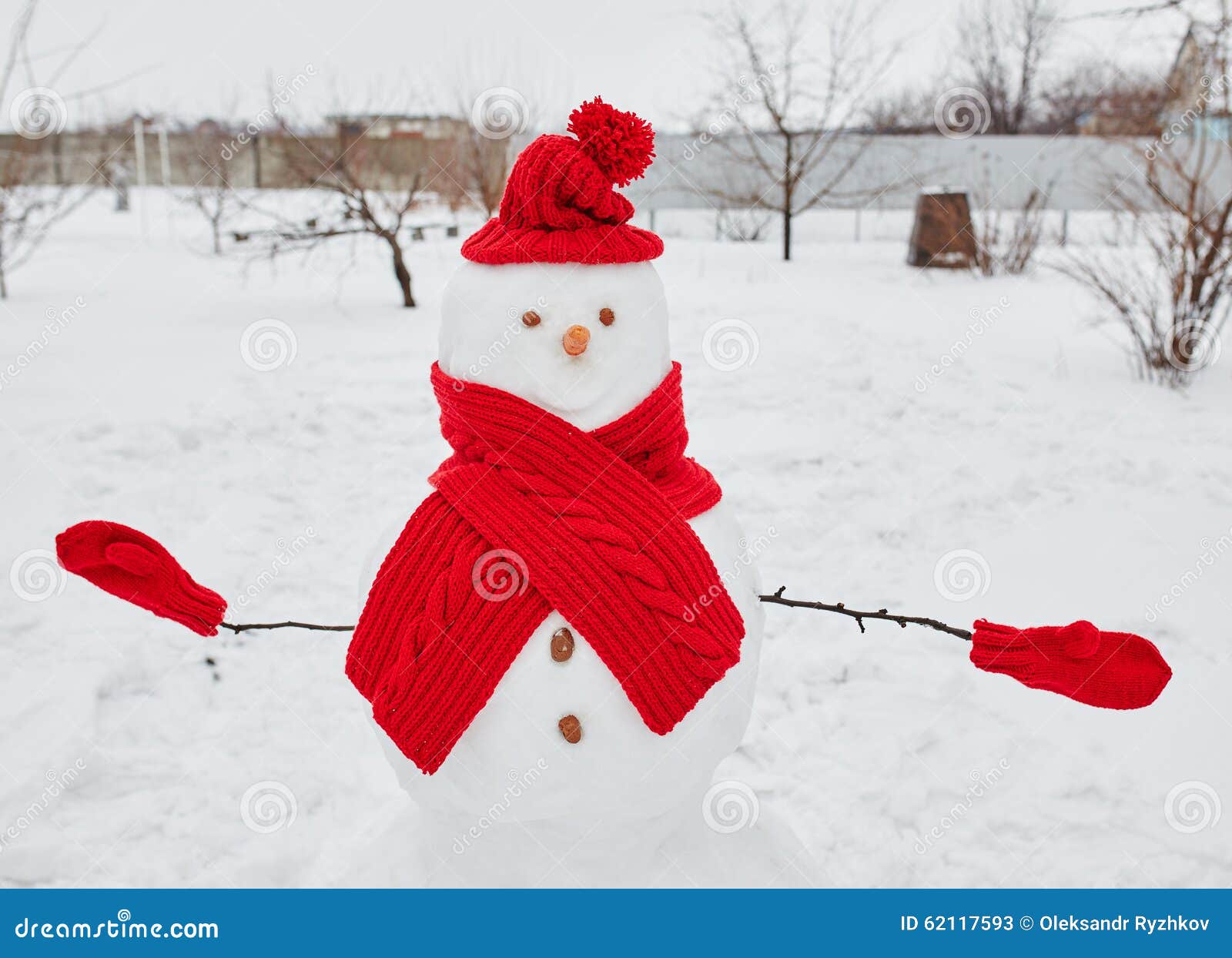Real snowman outdoors stock image. Image of carrot, sculpture - 62117593