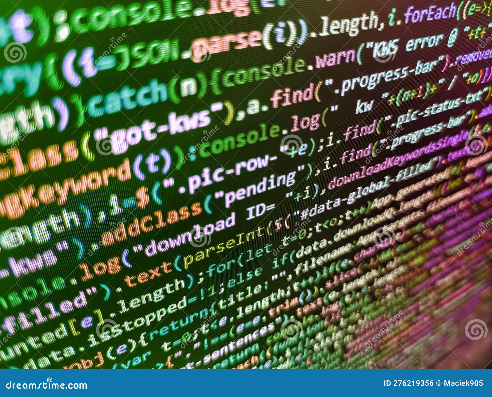 Real Software Development Code Programming Code Abstract Company