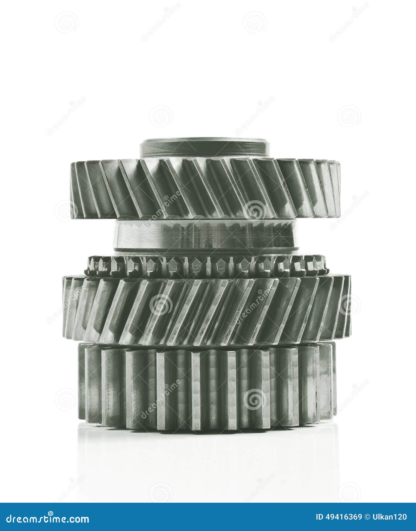 Real stainless steel gears stock image. Image of power - 49416369