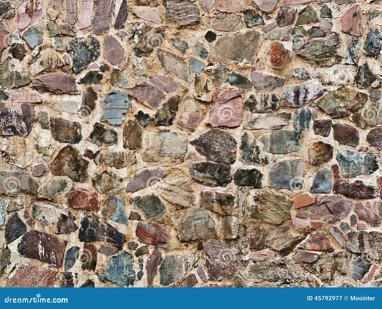 Real stone wall stock image. Image of built, crack, fence - 45792977