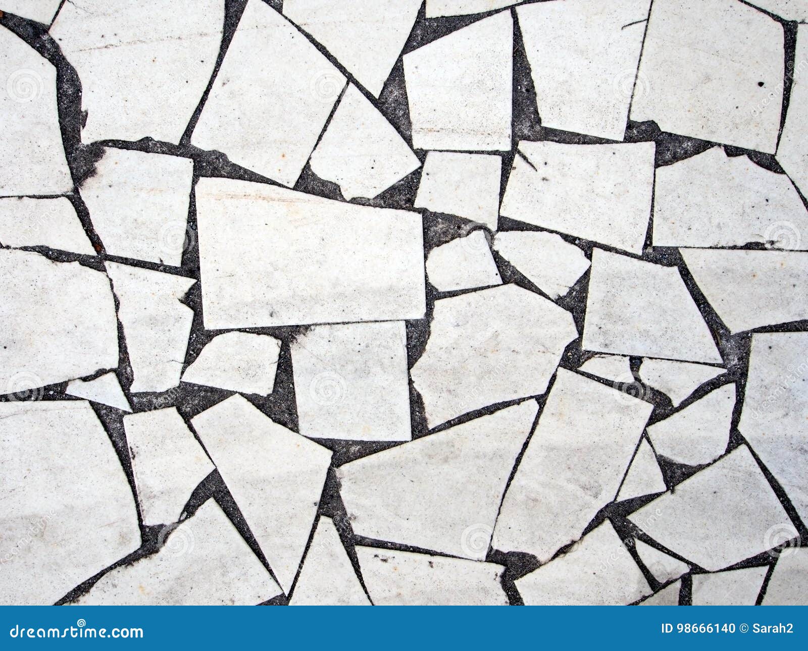 Crazy Paving Background - but Grungy. Stock Photo - Image of stones ...