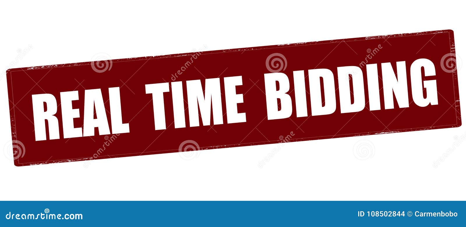 Real time bidding stock illustration. Illustration of bout - 108502844 Real time bidding stock illustration. Illustration of bout - 108502844
