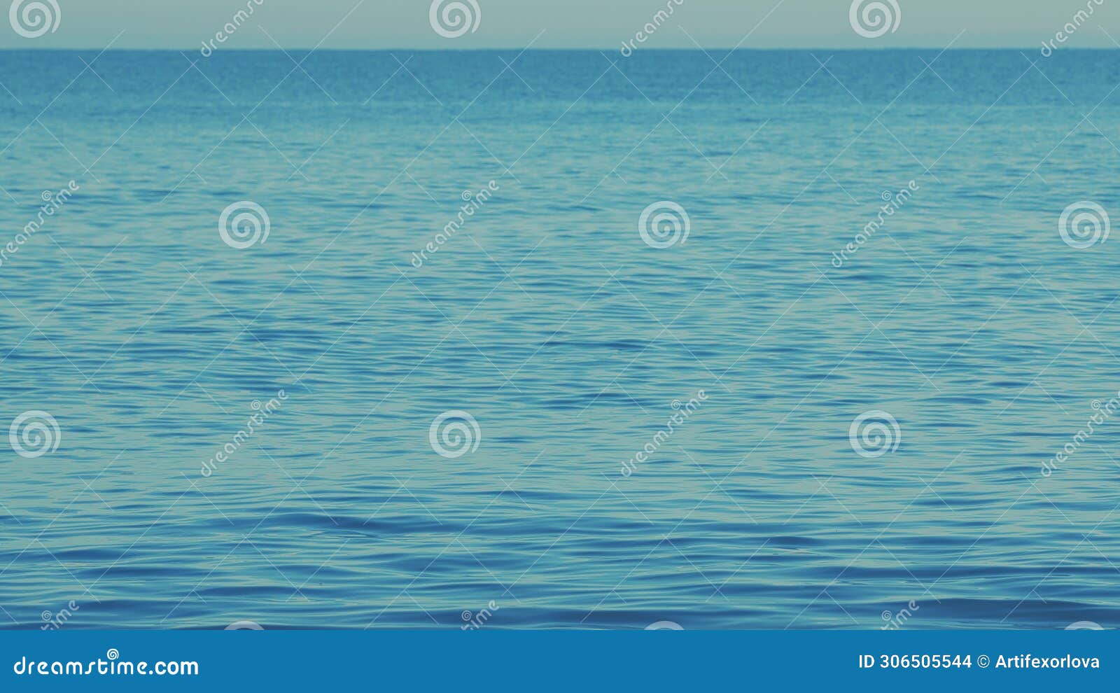 Blue Calm Sea. Blue Water Reflection. Flowing Water Surface Stock ...