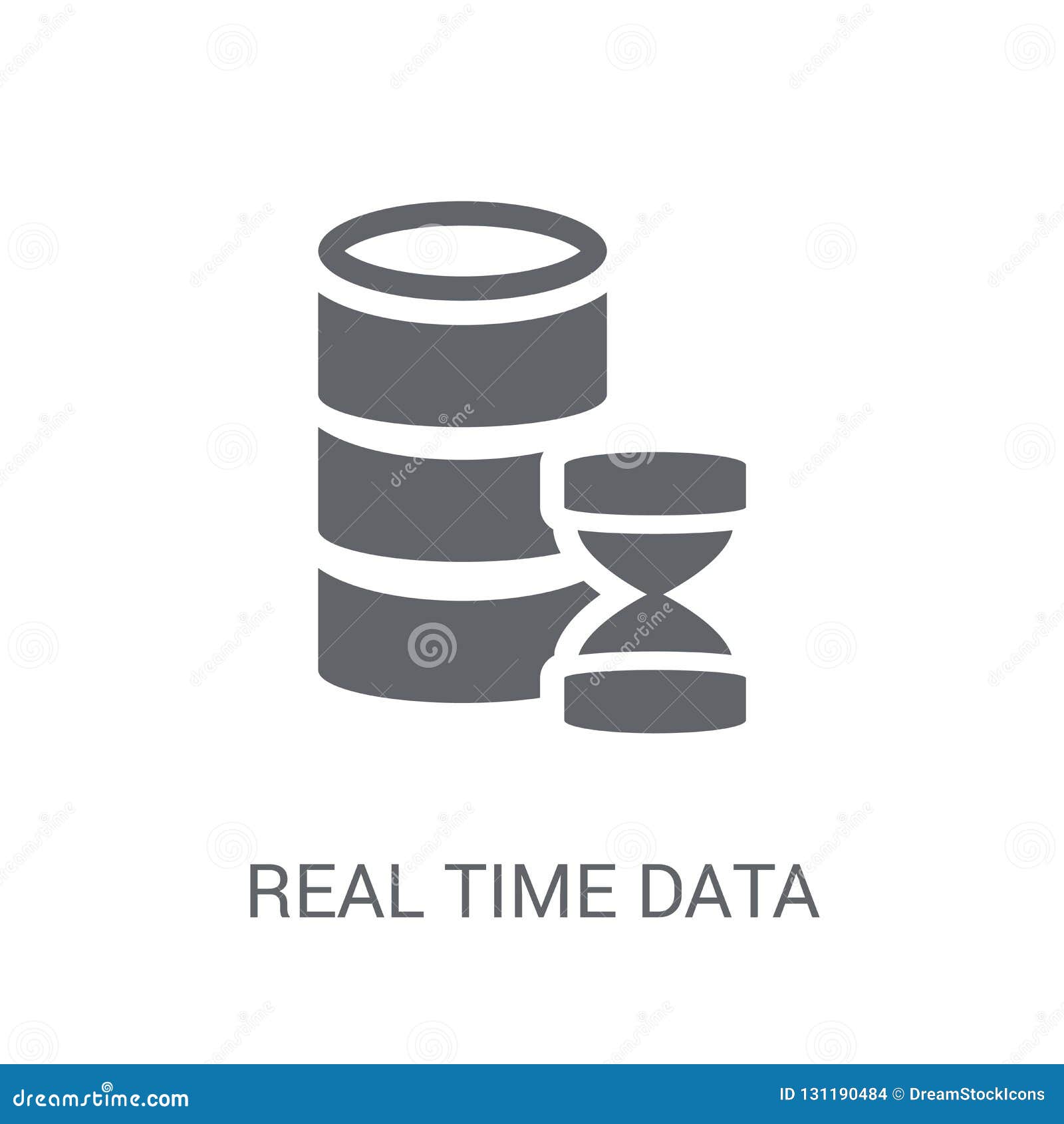 Real Time Data Icon. Trendy Real Time Data Logo Concept on White Stock ... Real Time Data Icon. Trendy Real Time Data Logo Concept on White Stock ...