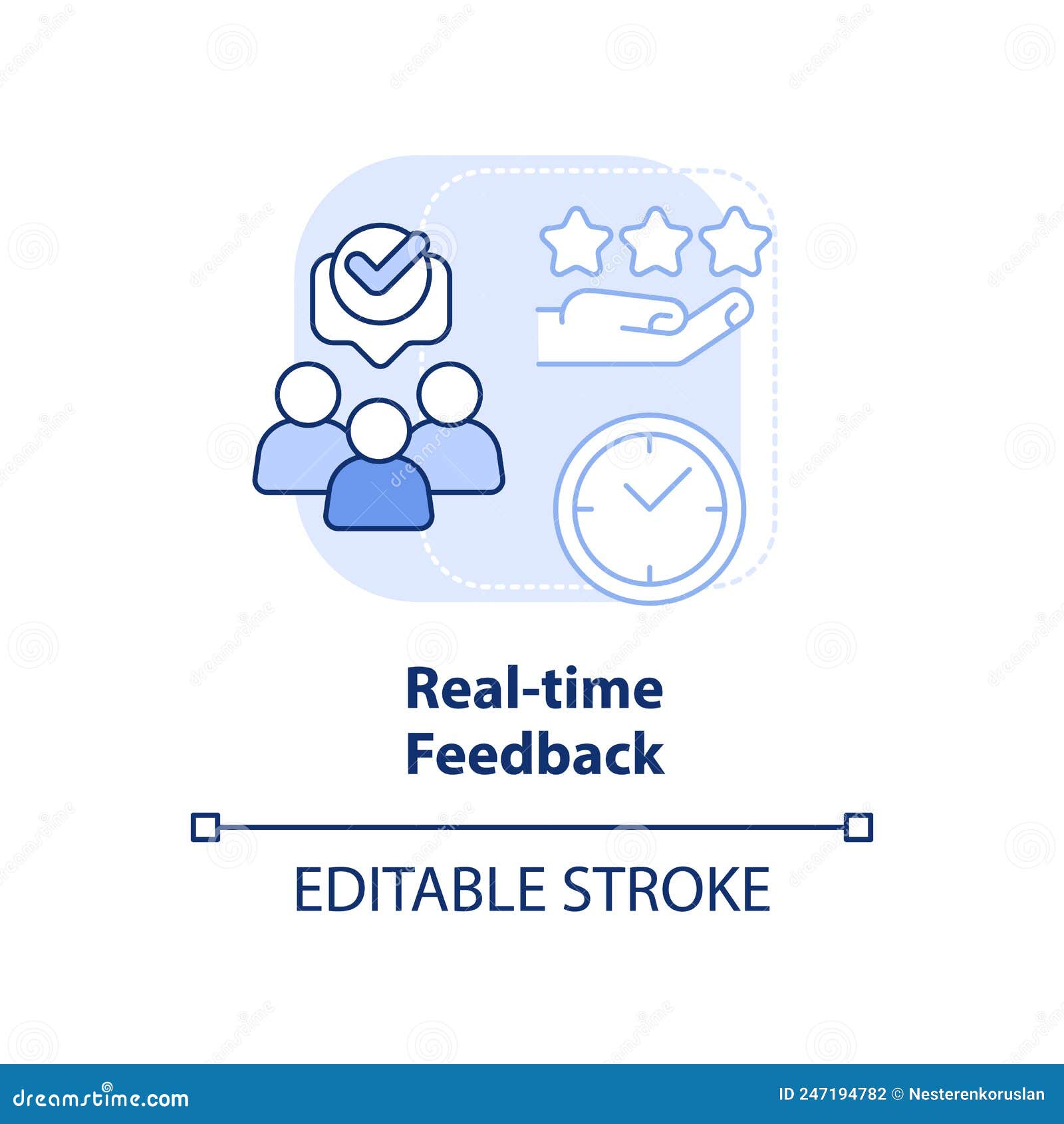 Time For Feedback, Animated Typography Royalty-Free Stock Photography ...