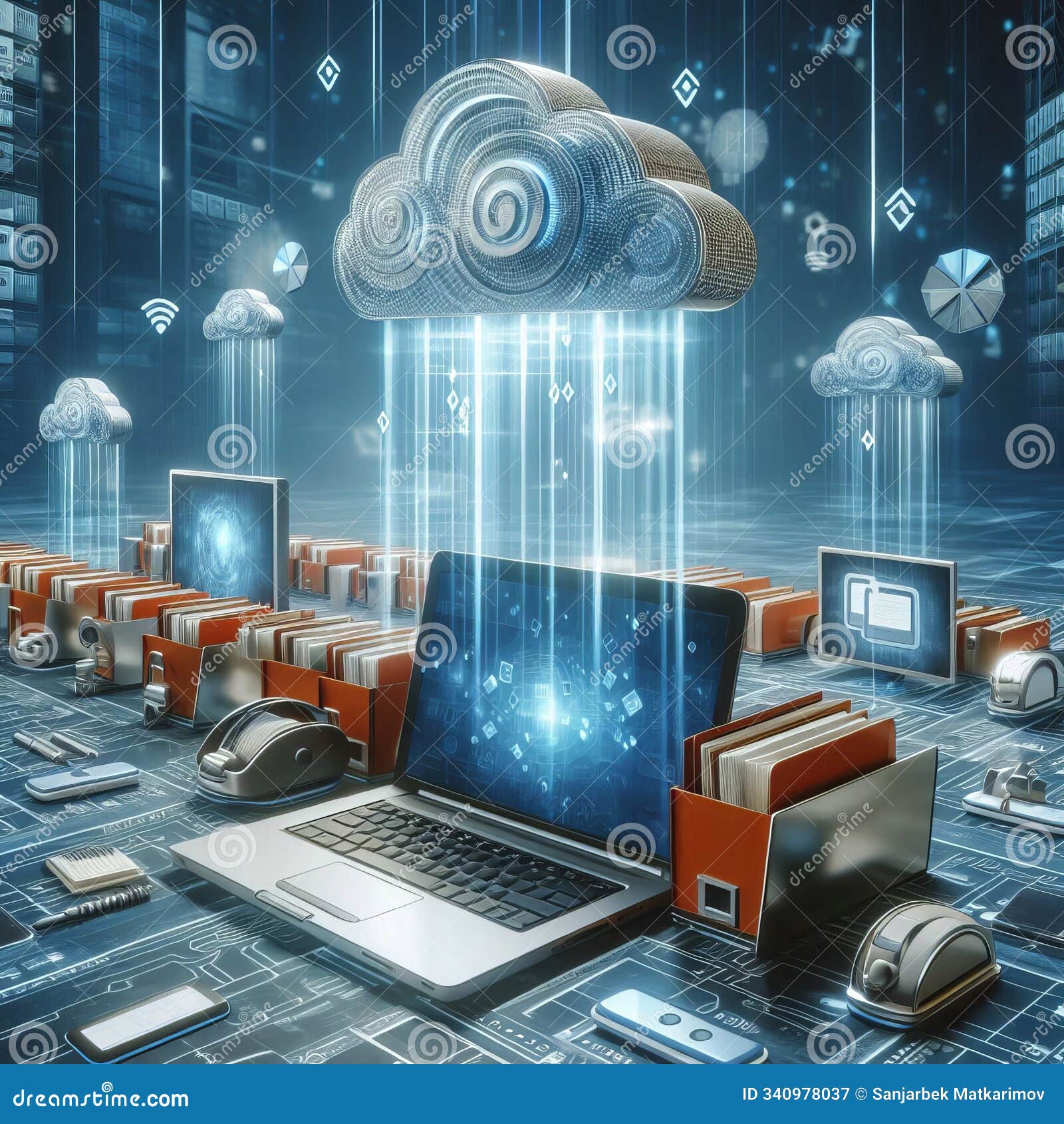 Files Syncing Gradient Icon Vector Illustration | CartoonDealer.com ...