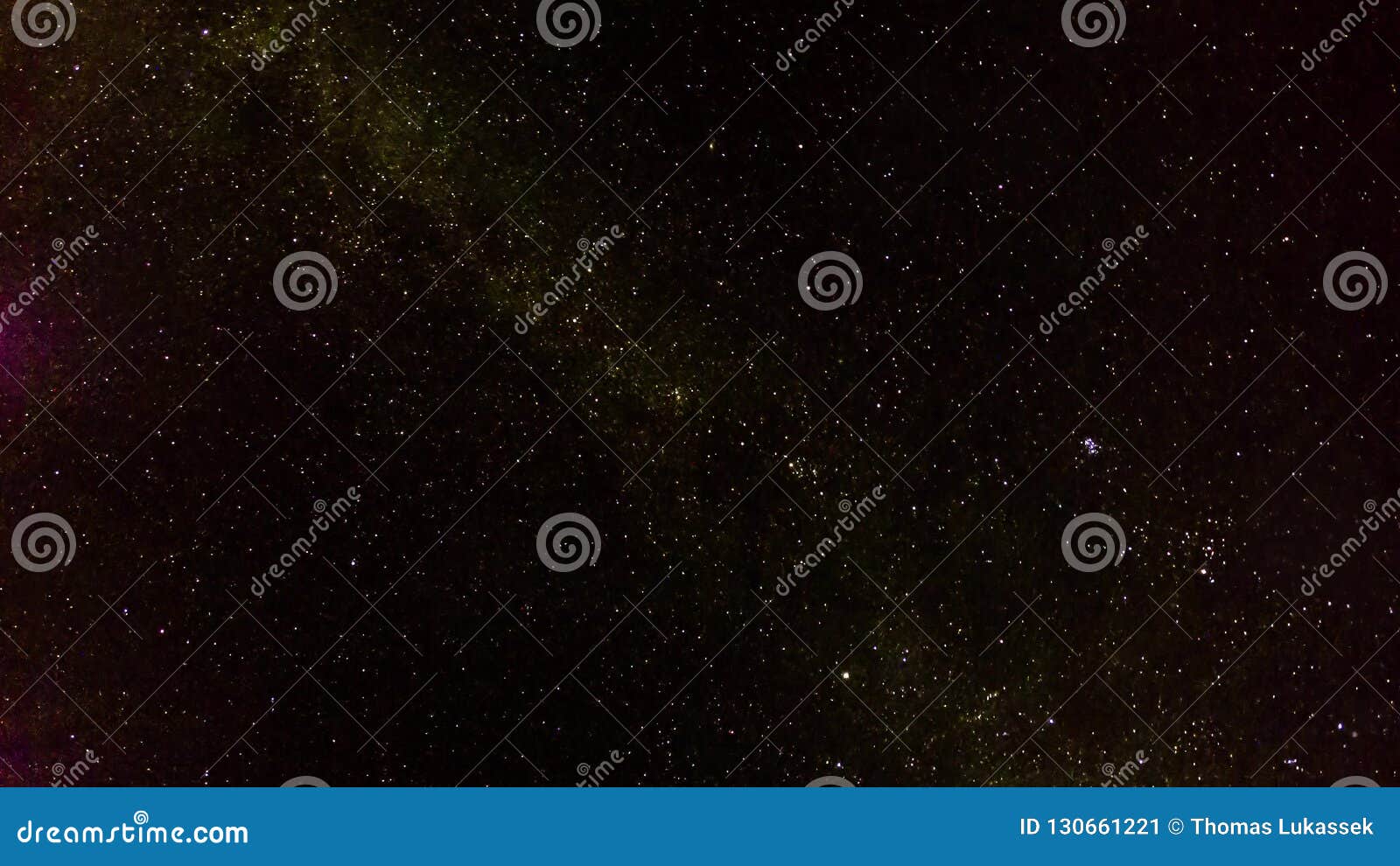 Real Time Lapse of Night Sky and Milky Way and Clouds Coming in during ...