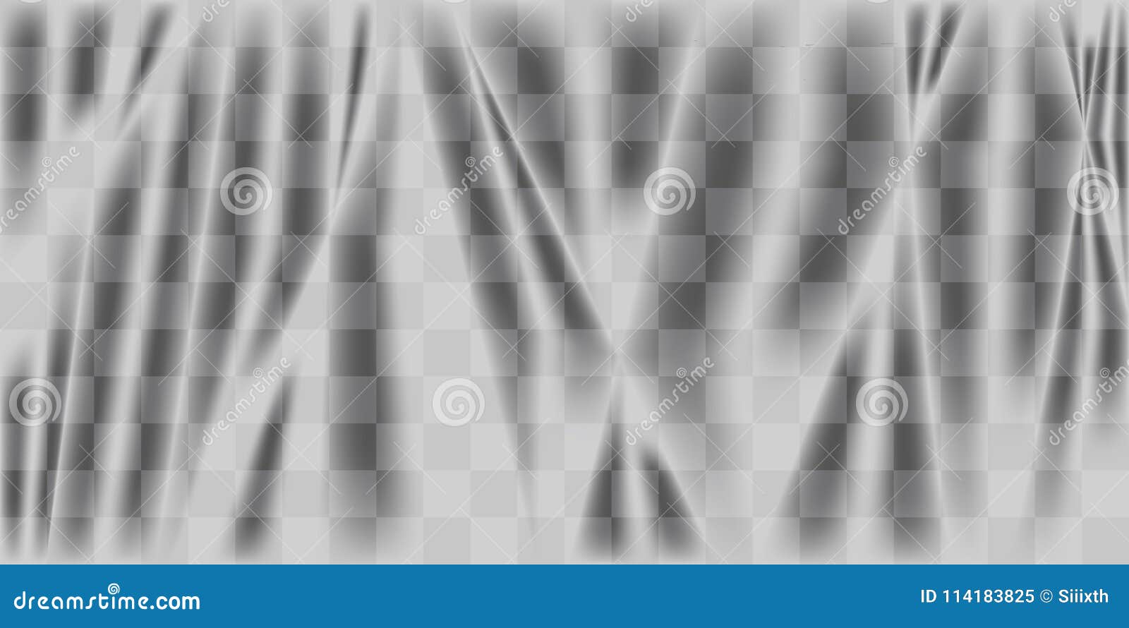 Real Transparent Plastic Warp Texture Vector Stock Vector ...