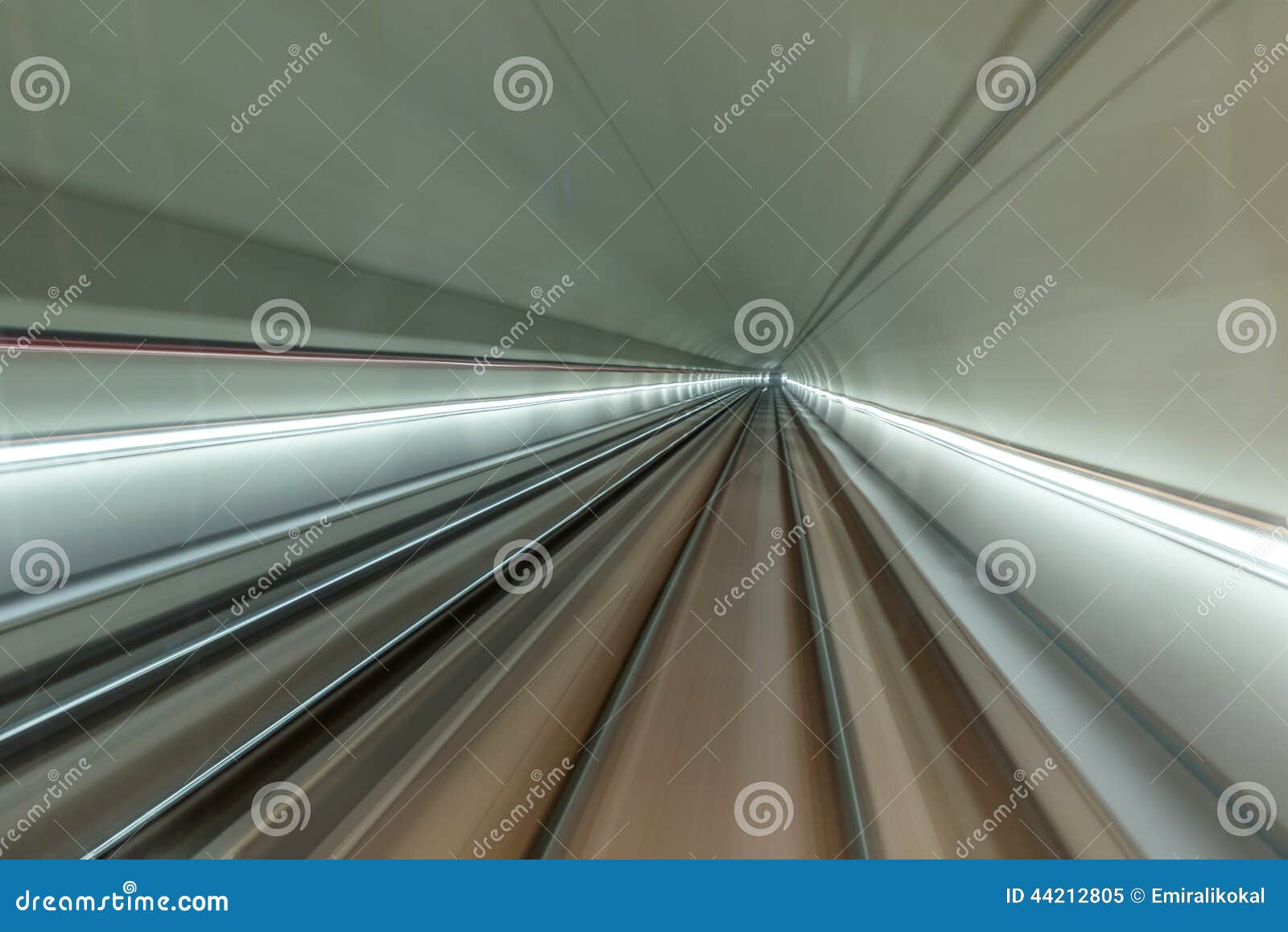 Real Tunnel with High Speed Stock Image - Image of high, scene: 44212805
