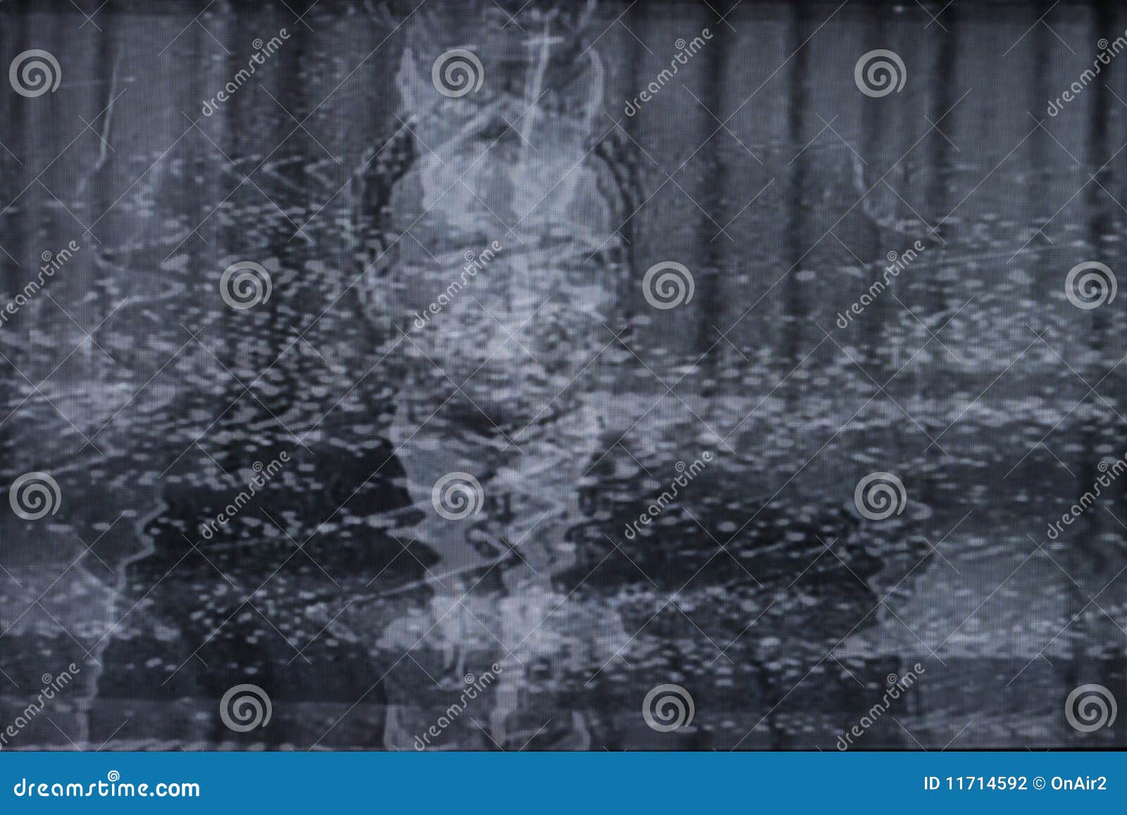 Real TV Interference stock photo. Image of static, interference - 11714592