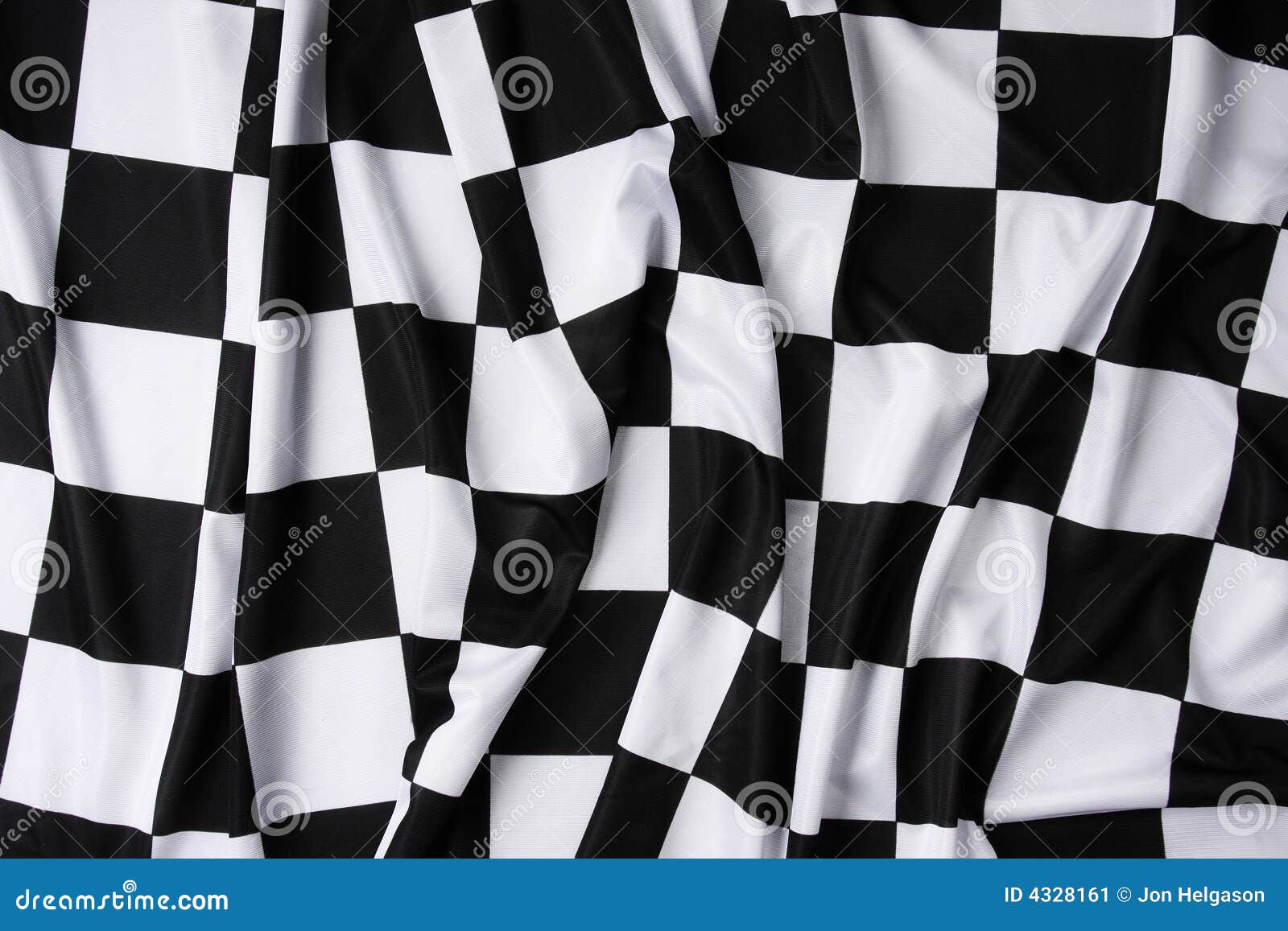 Real Waving Checkered Flag Stock Image - Image: 4328161