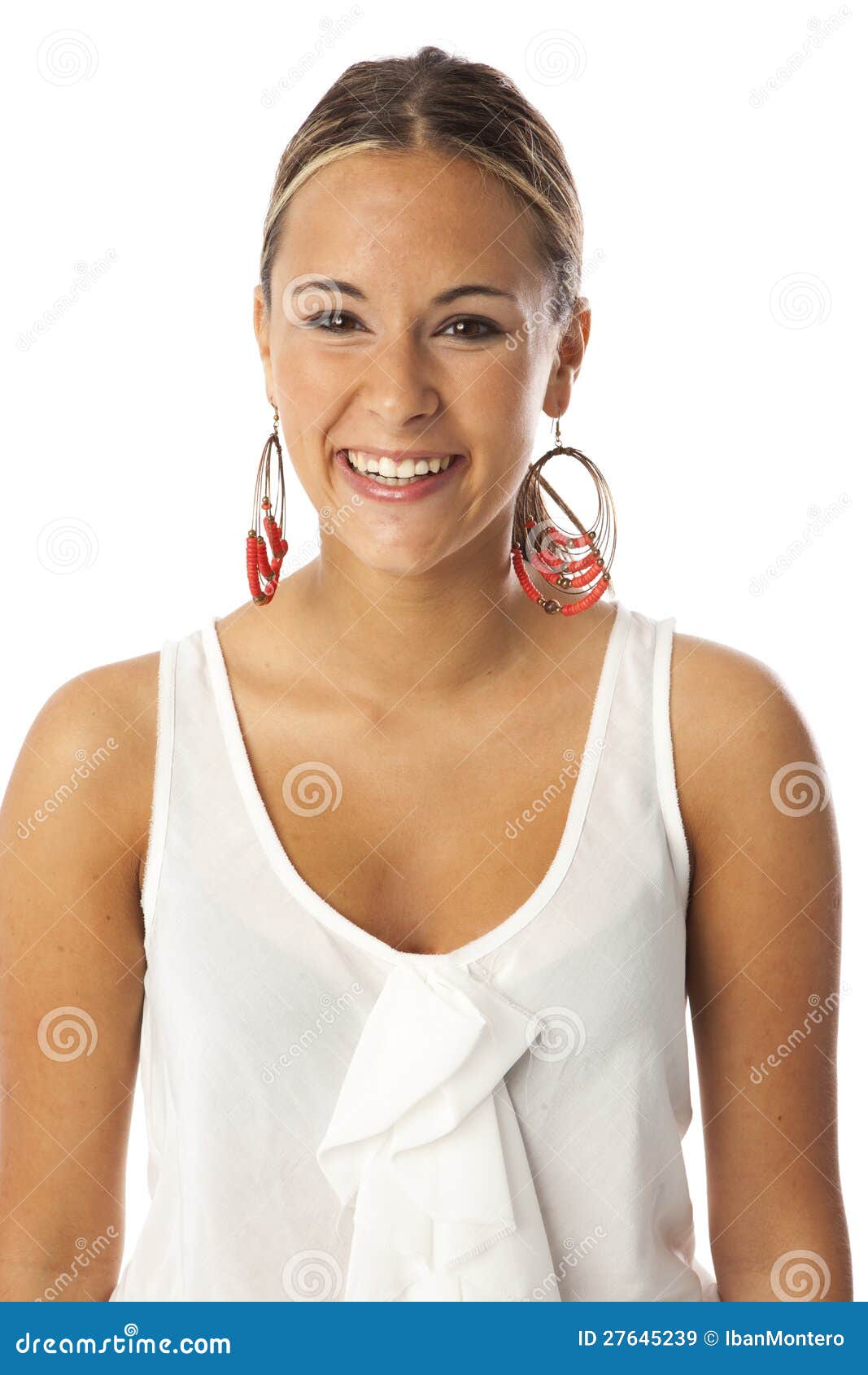 Real young beautiful woman stock image. Image of smiling - 27645239