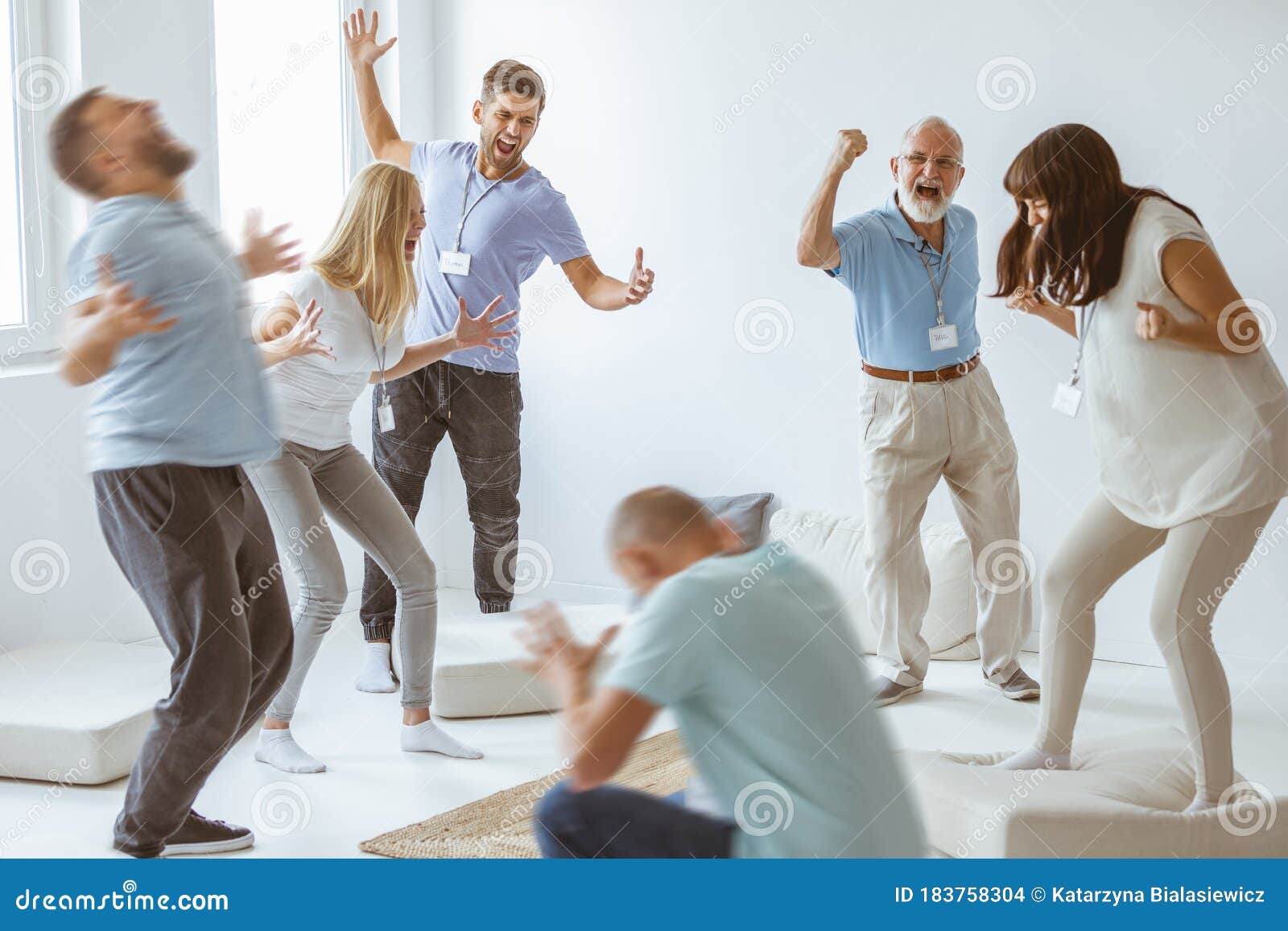 Realising the emotions stock photo. Image of power, feelings - 183758304
