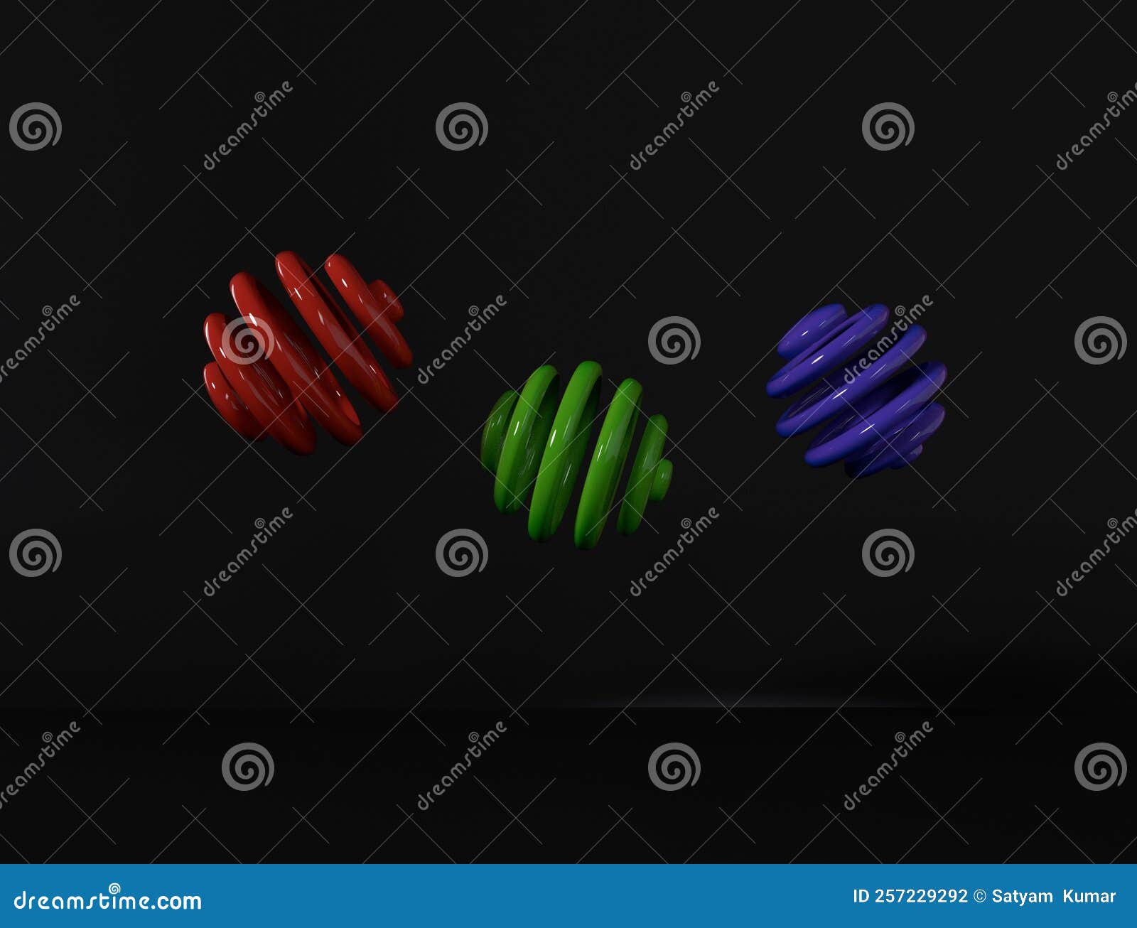 Realistic Abstract 3D Ball Geometry Stock Illustration - Illustration ...