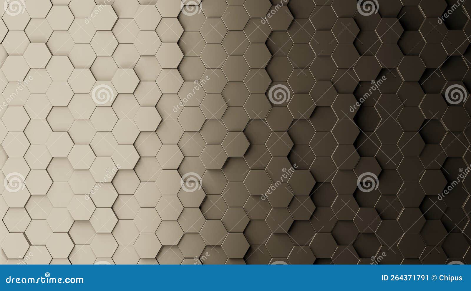 Realistic Abstract Honeycomb Background. 3d Rendering Stock ...