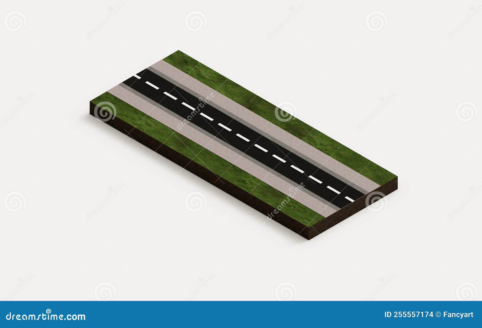 Realistic Asphalt Road Cross Section Diagram in 3d View Stock ... Realistic Asphalt Road Cross Section Diagram in 3d View Stock ...