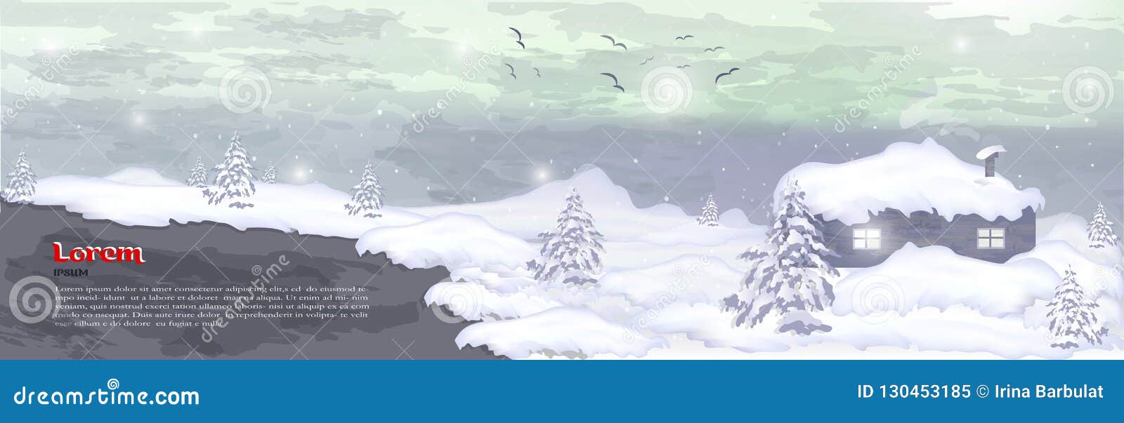 Winter Trees Banner Stock Illustrations – 14,072 Winter Trees Banner ...