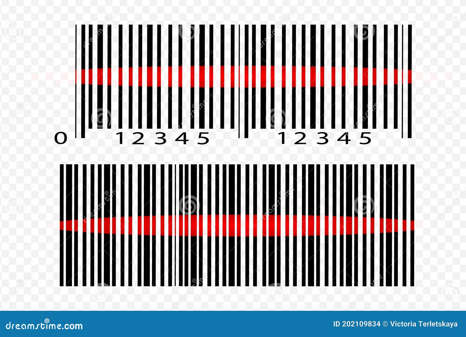 Realistic Bar Code Icon. a Modern Simple Flat Barcode Stock ...