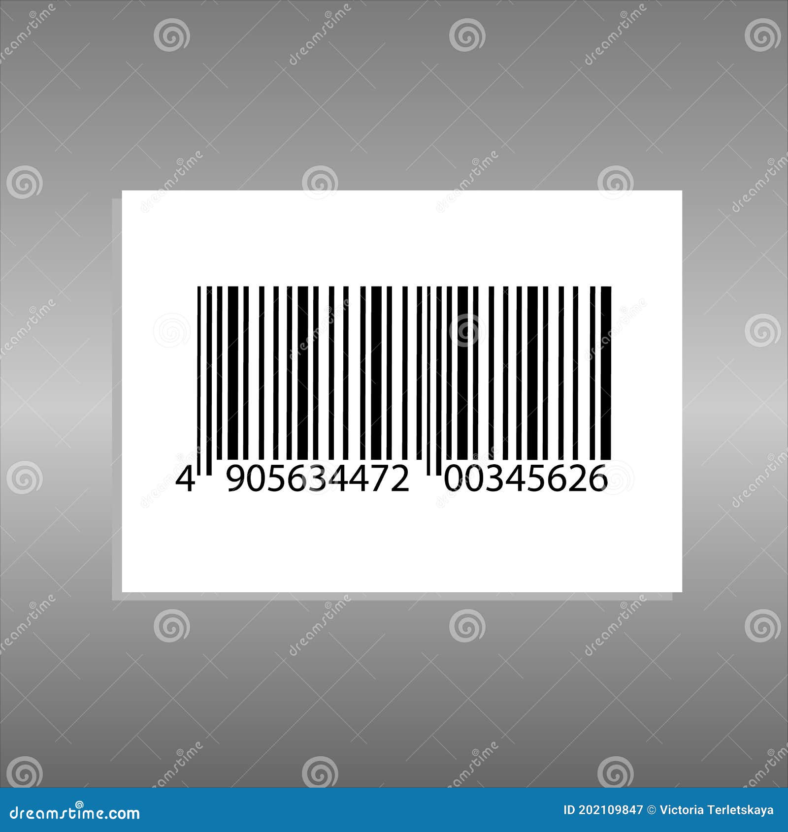 Realistic Bar Code Icon. a Modern Simple Flat Barcode Stock ...