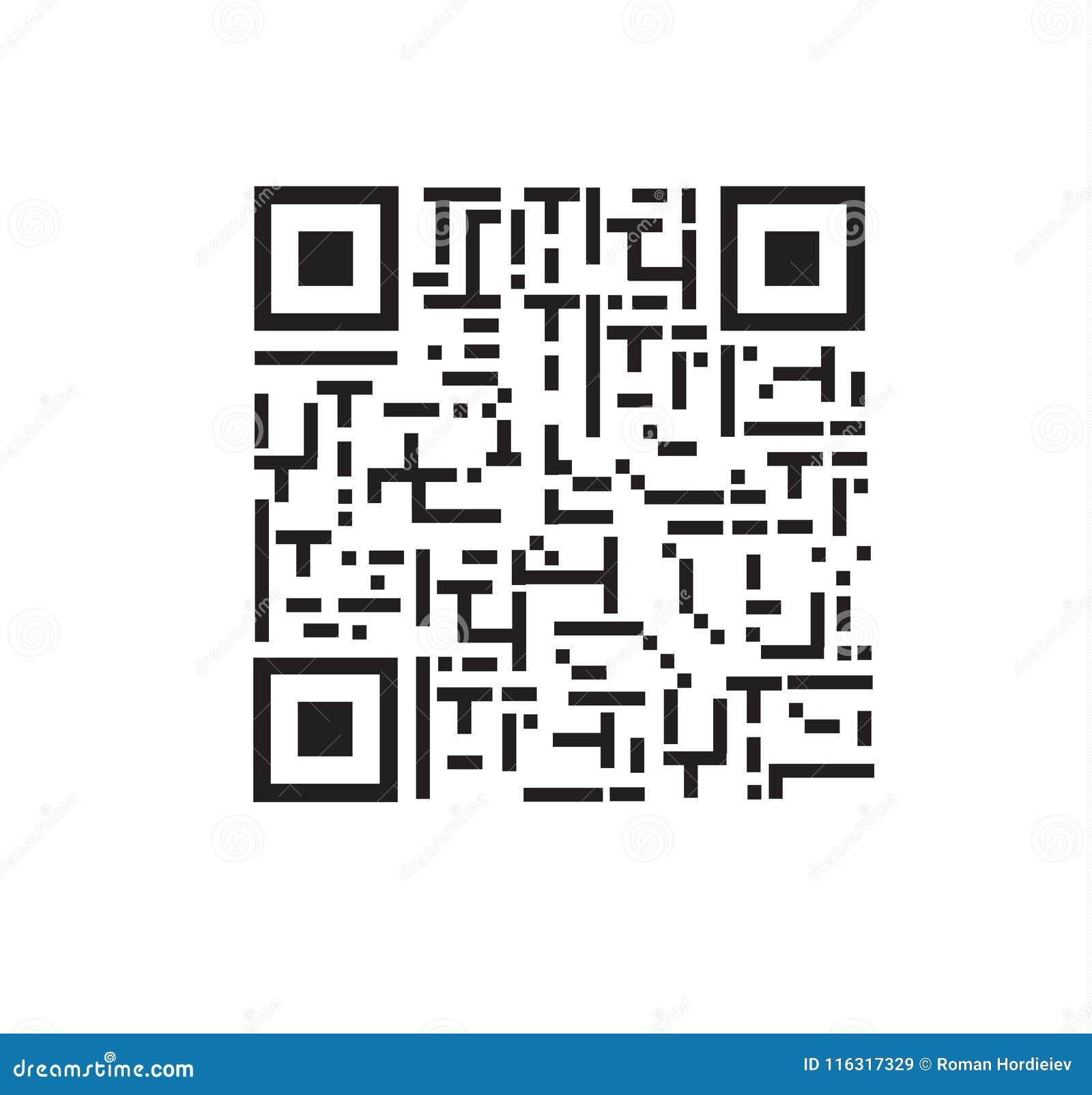 Realistic Bar Code Icon. a Modern Simple Flat Barcode. Marketing, the ...