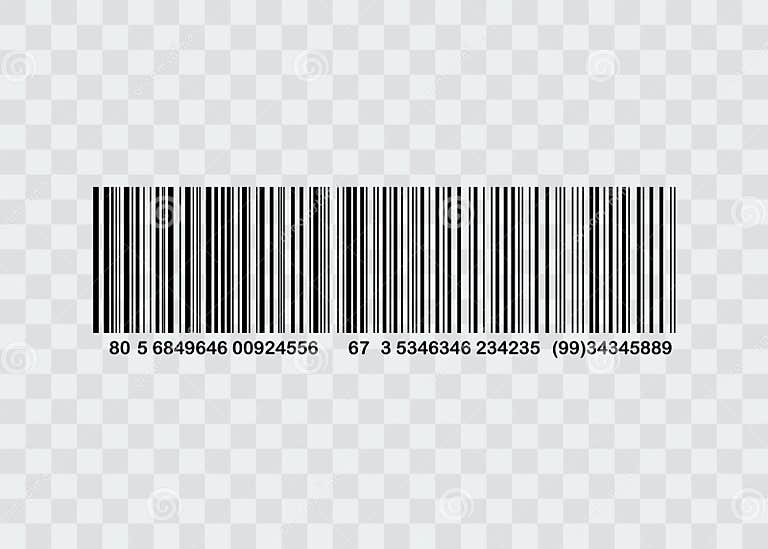Realistic Bar Code Icon. a Modern Simple Flat Barcode. Marketing, the ...