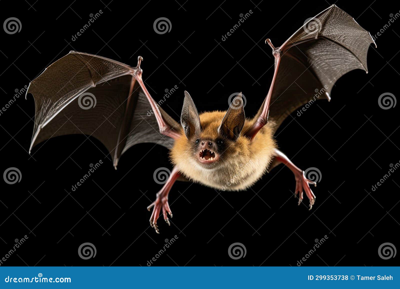 Realistic bat clipart stock illustration. Illustration of markings ...