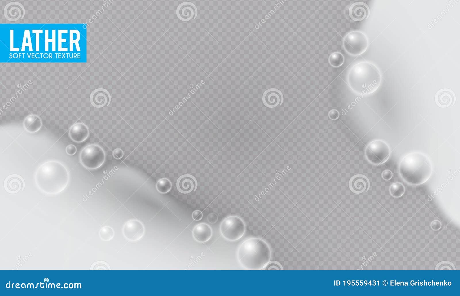 Realistic Bath Foam. Lather Effect Stock Vector - Illustration of ...