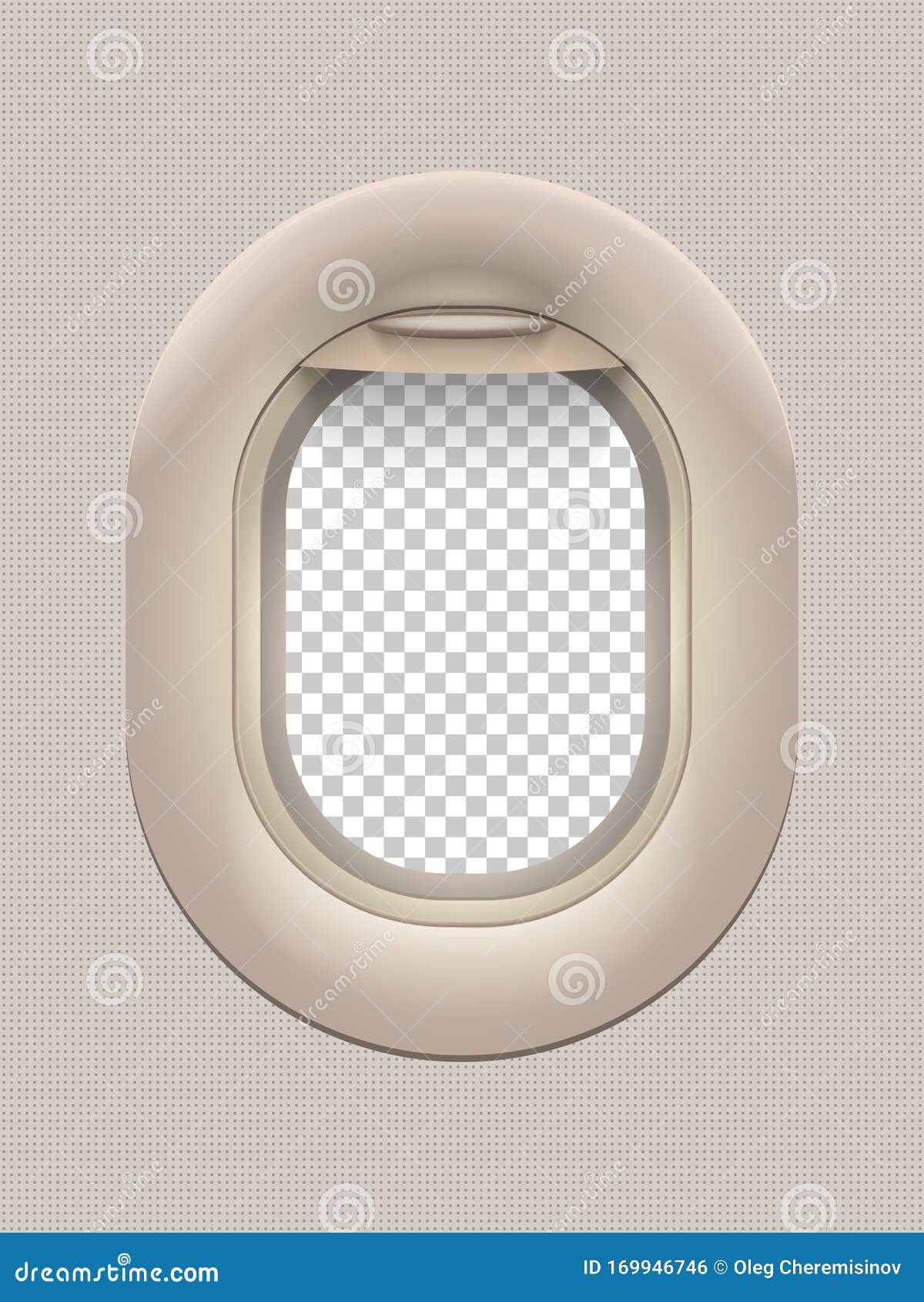 Set Of Realistic Porthole Glass Window From Spaceship Submarine ...