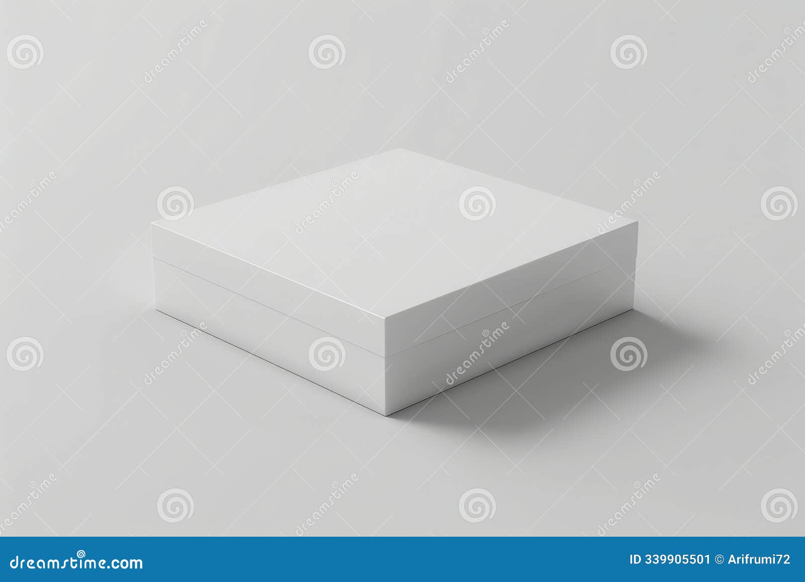 Realistic Blank Software Box Mockup Isolated on a Grey Background, 3d ...