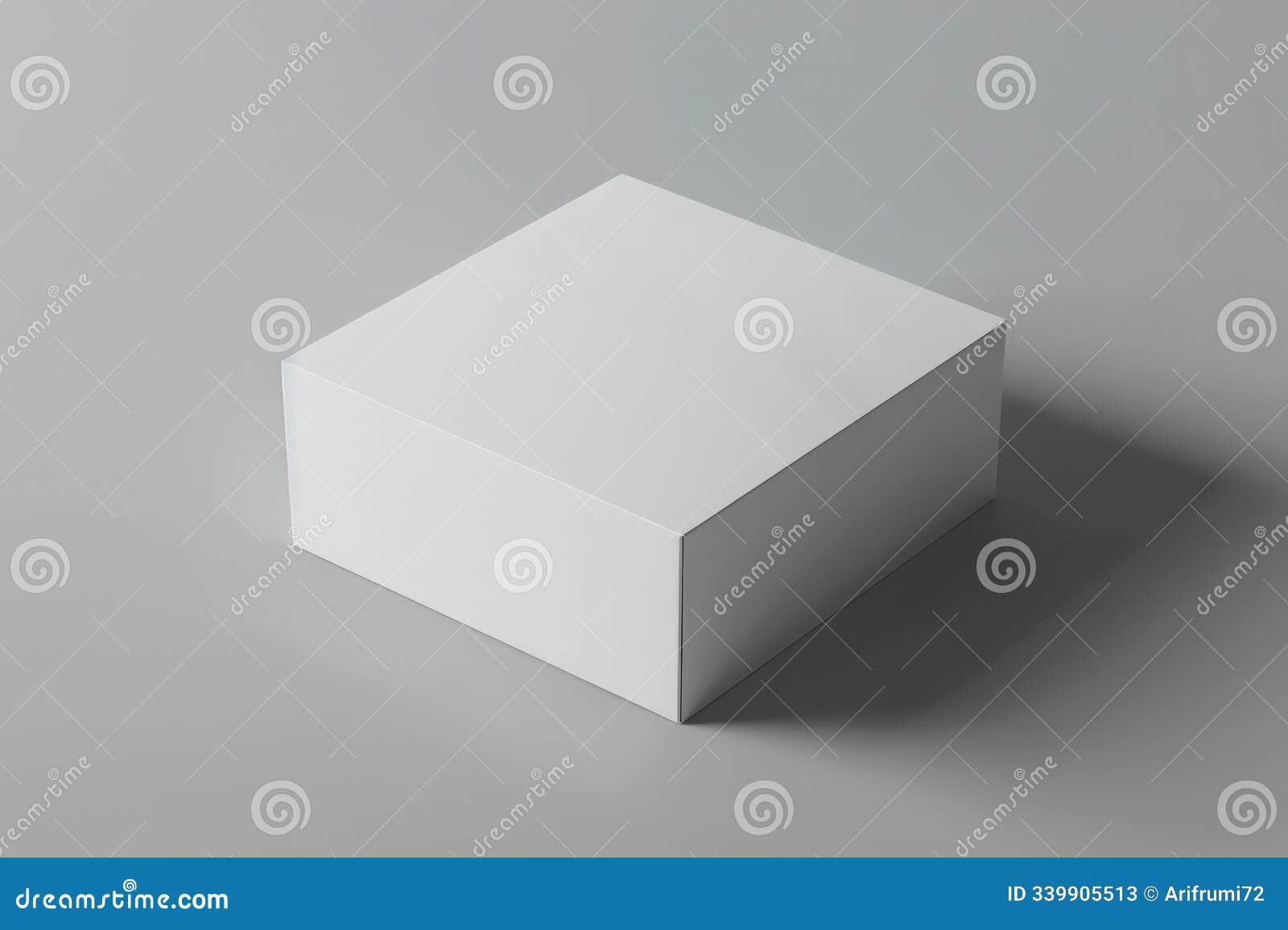 Realistic Blank Software Box Mockup Isolated on a Grey Background, 3d ...