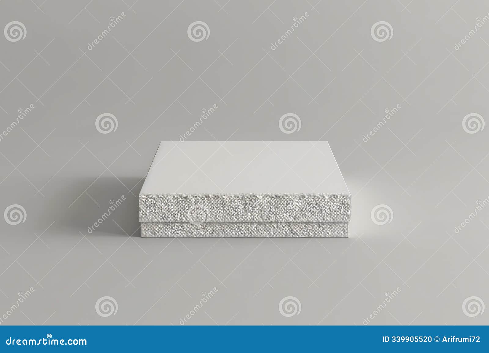 Realistic Blank Software Box Mockup Isolated on a Grey Background, 3d ...