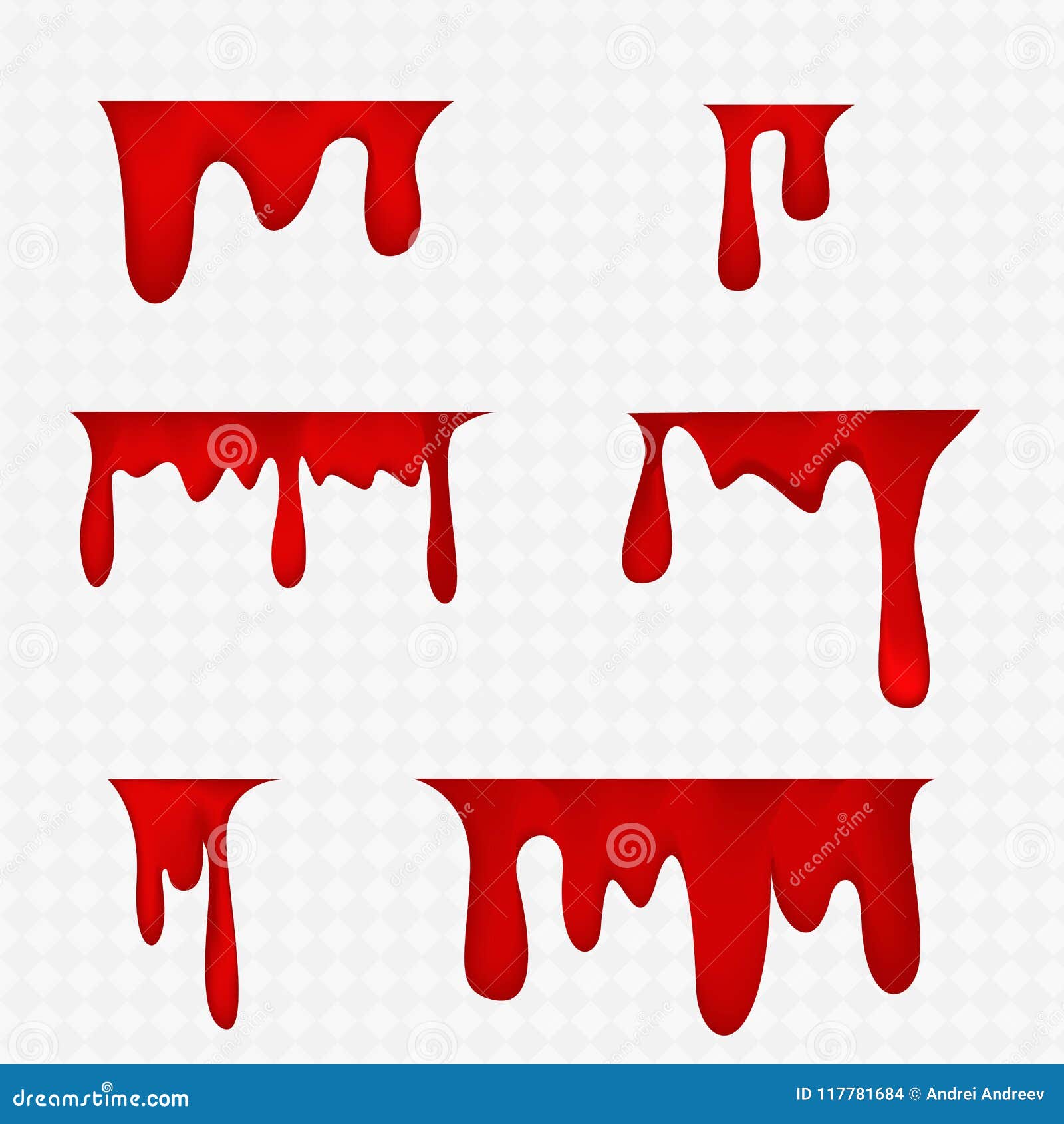 Realistic Blood Isolated on Transparent Background. Drops and Splashes ... Realistic Blood Isolated on Transparent Background. Drops and Splashes ...
