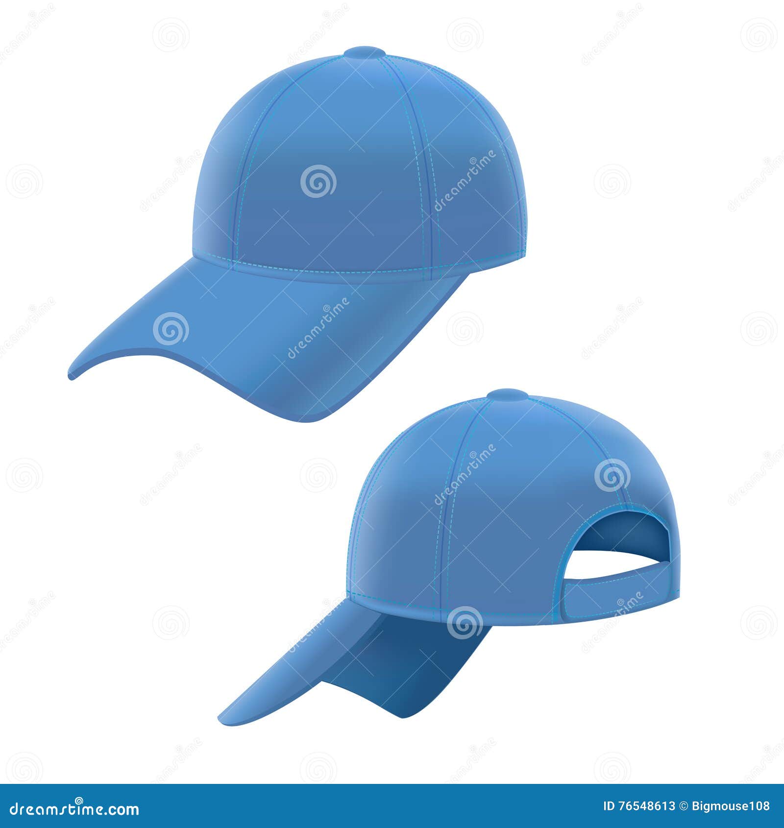 Blue Baseball Cap Icon Isolated On Transparent Background. Sport ...