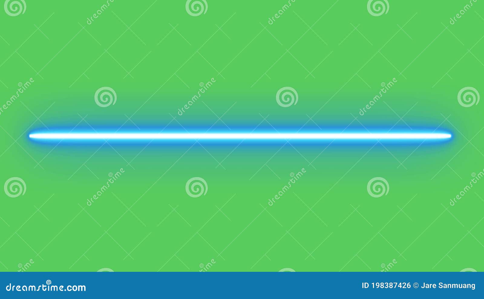 Realistic Blue Laser Light Beam on Green Background. Stock Footage ...