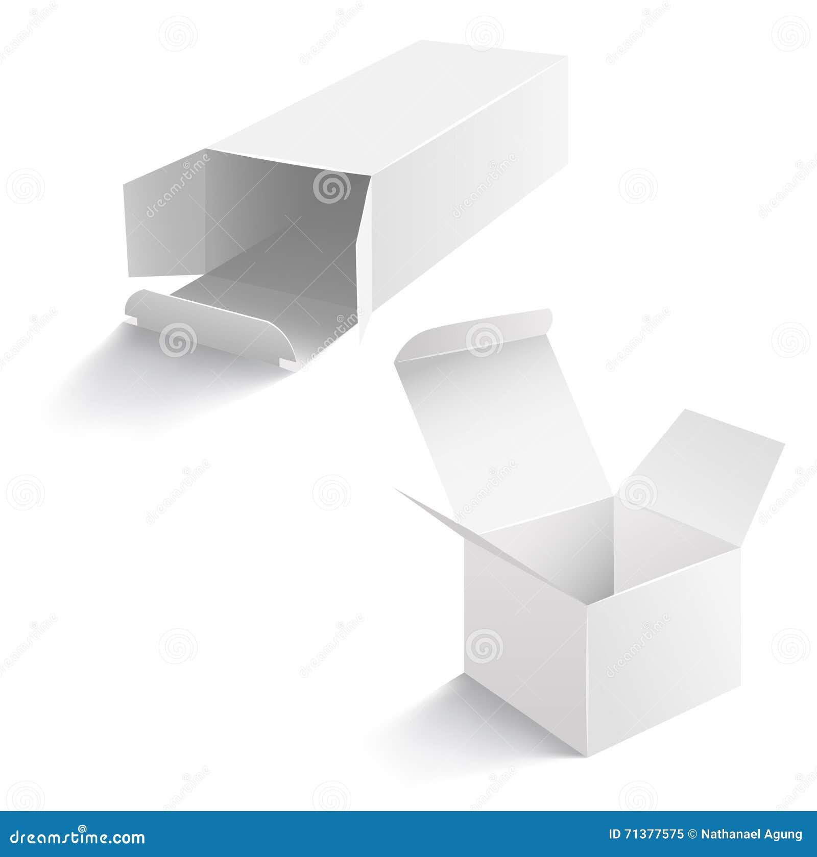 Realistic Box Vector Illustration Stock Vector - Illustration of ...