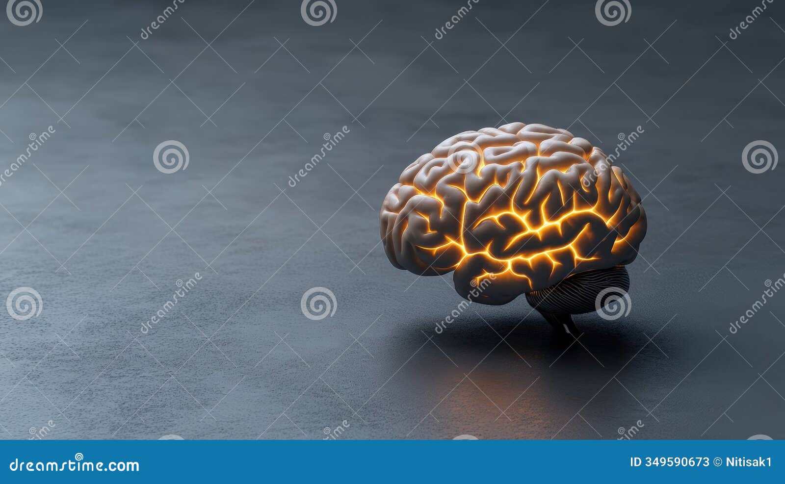 Realistic Brain Anatomy Vector Illustration | CartoonDealer.com #248289386