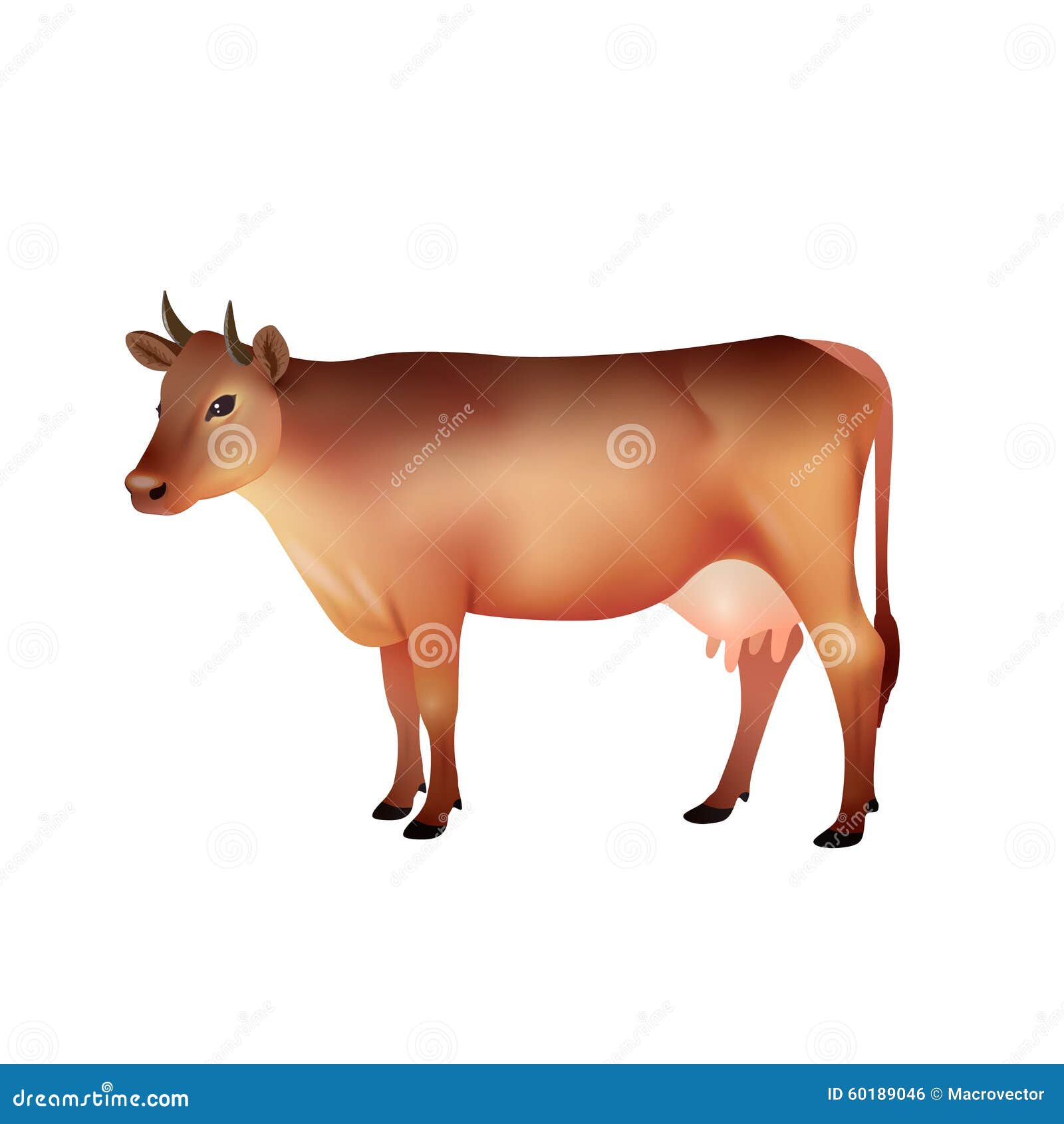 Brown Cow Stock Illustrations – 2,710 Brown Cow Stock Illustrations ...