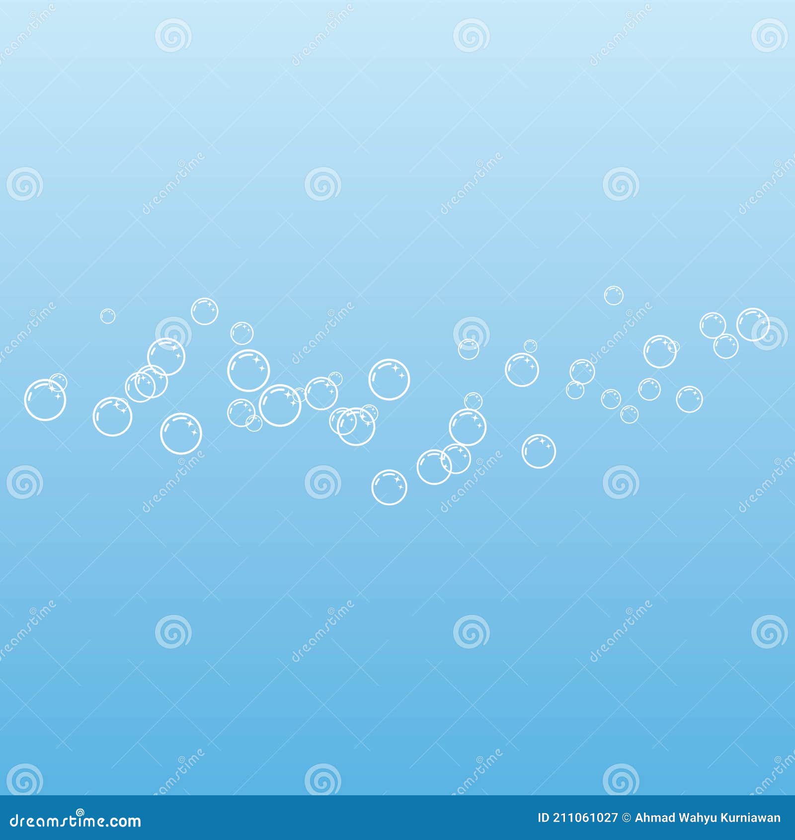 Realistic bubble stock vector. Illustration of bright - 211061027