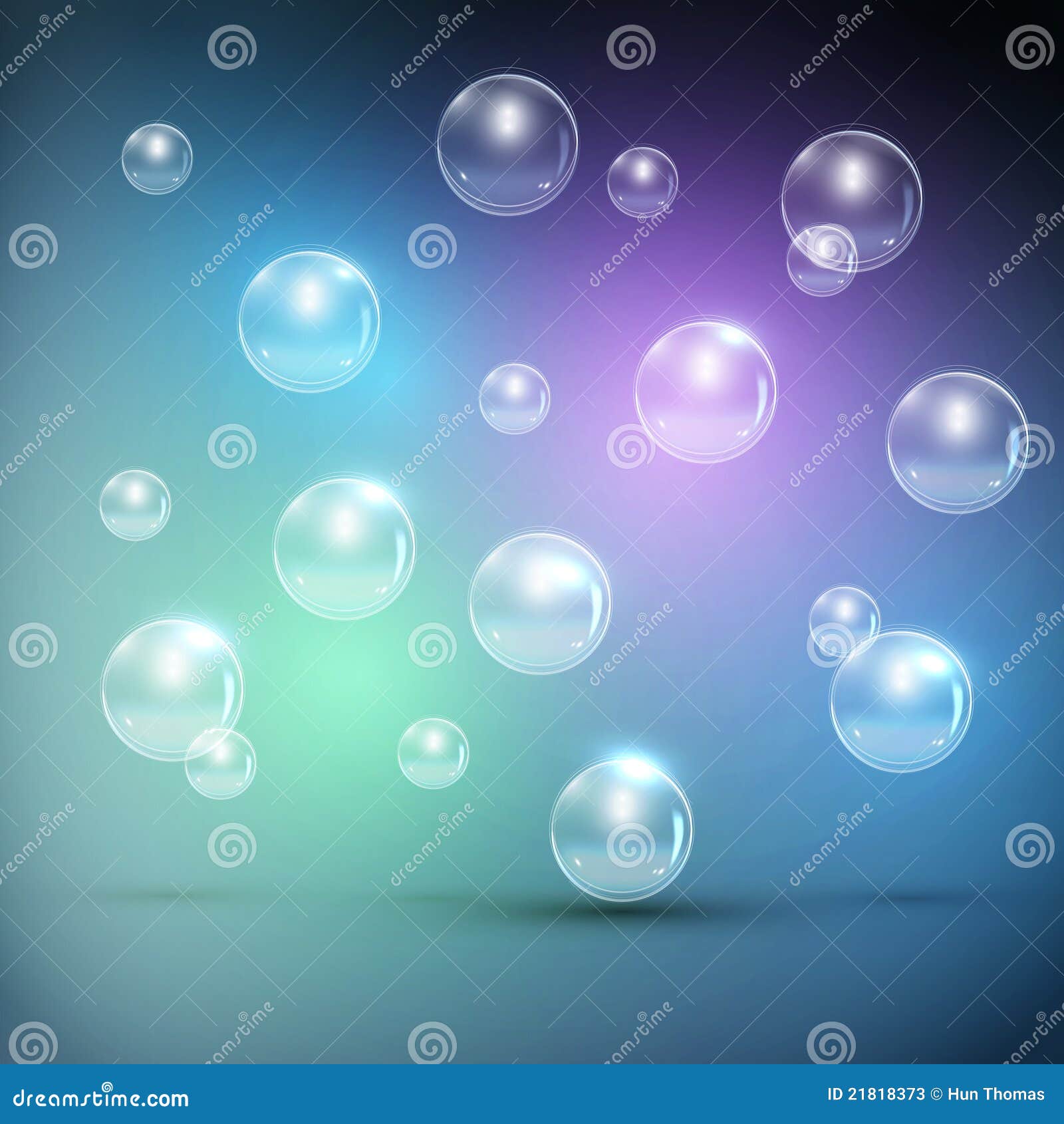 Realistic Bubbles Vector stock vector. Illustration of realistic - 21818373