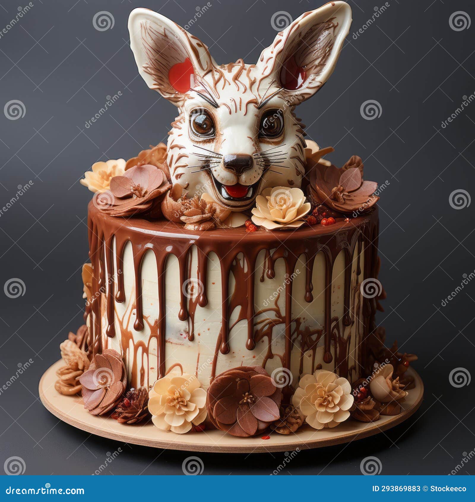 Realistic Bunny Head Cake: Playfully Conceptual and Detailed Rendering ...