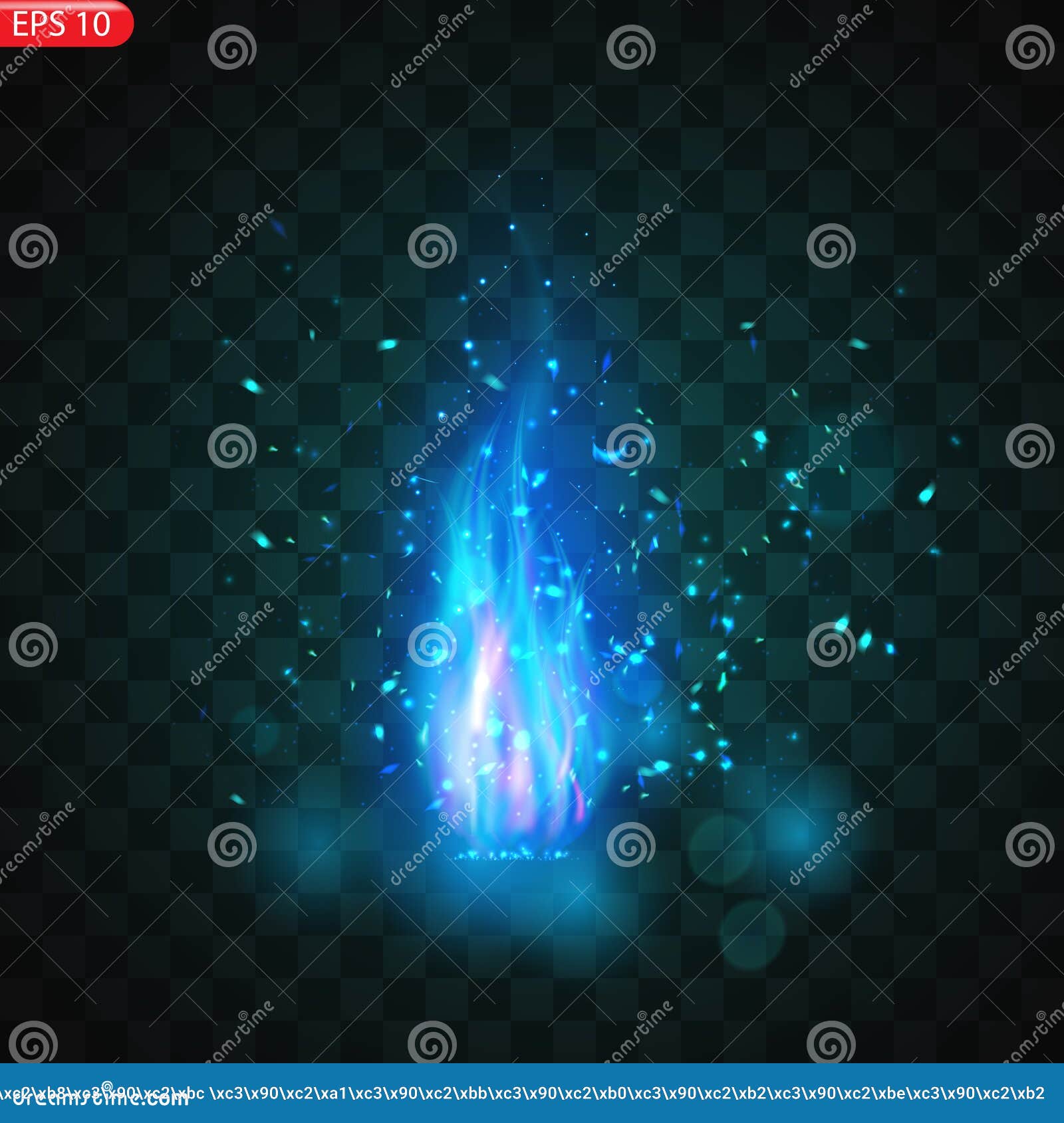 Realistic Burning Fire Flames Vector Stock Vector - Illustration of ...