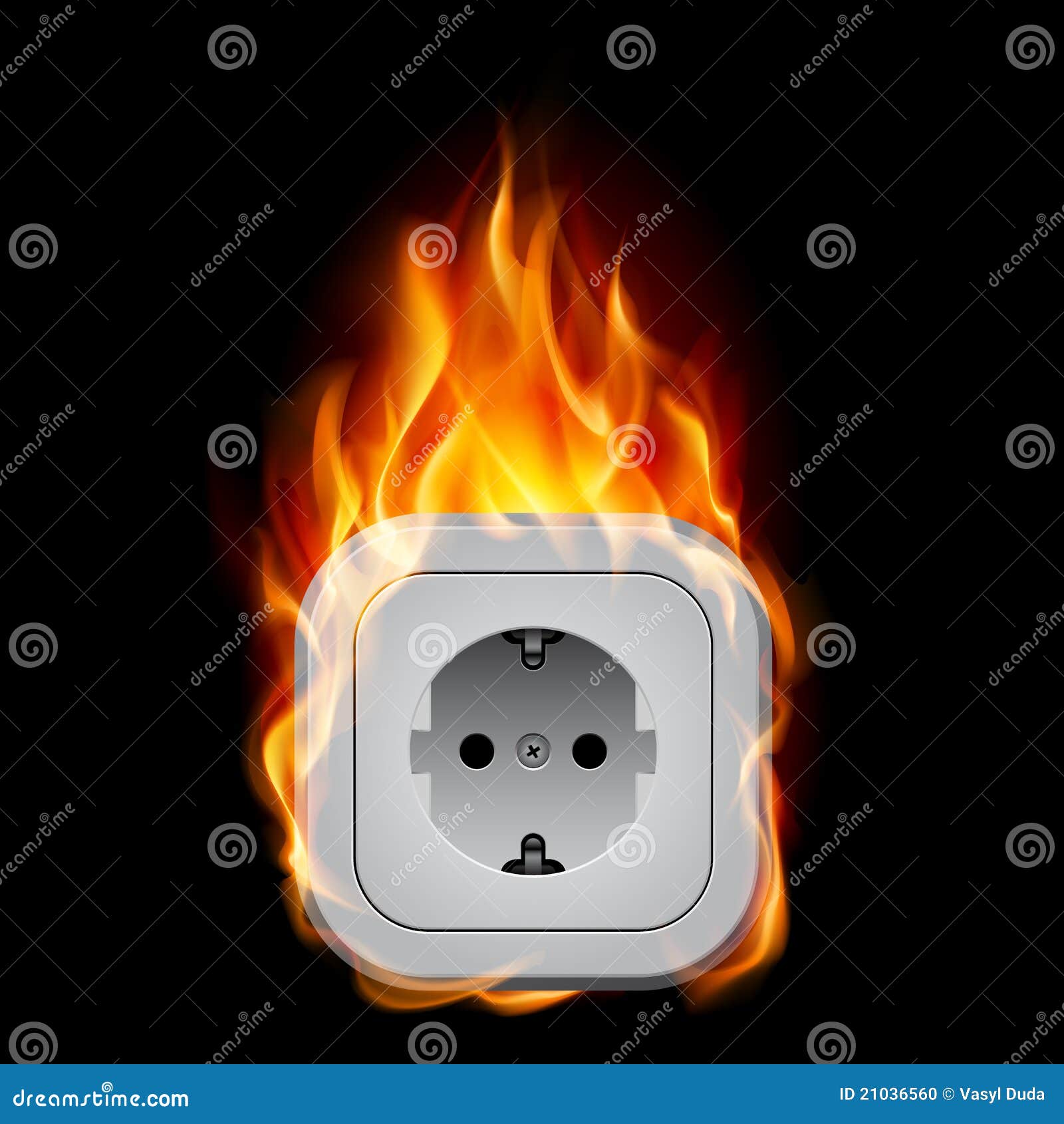 Burning Socket Stock Illustrations – 692 Burning Socket Stock ...