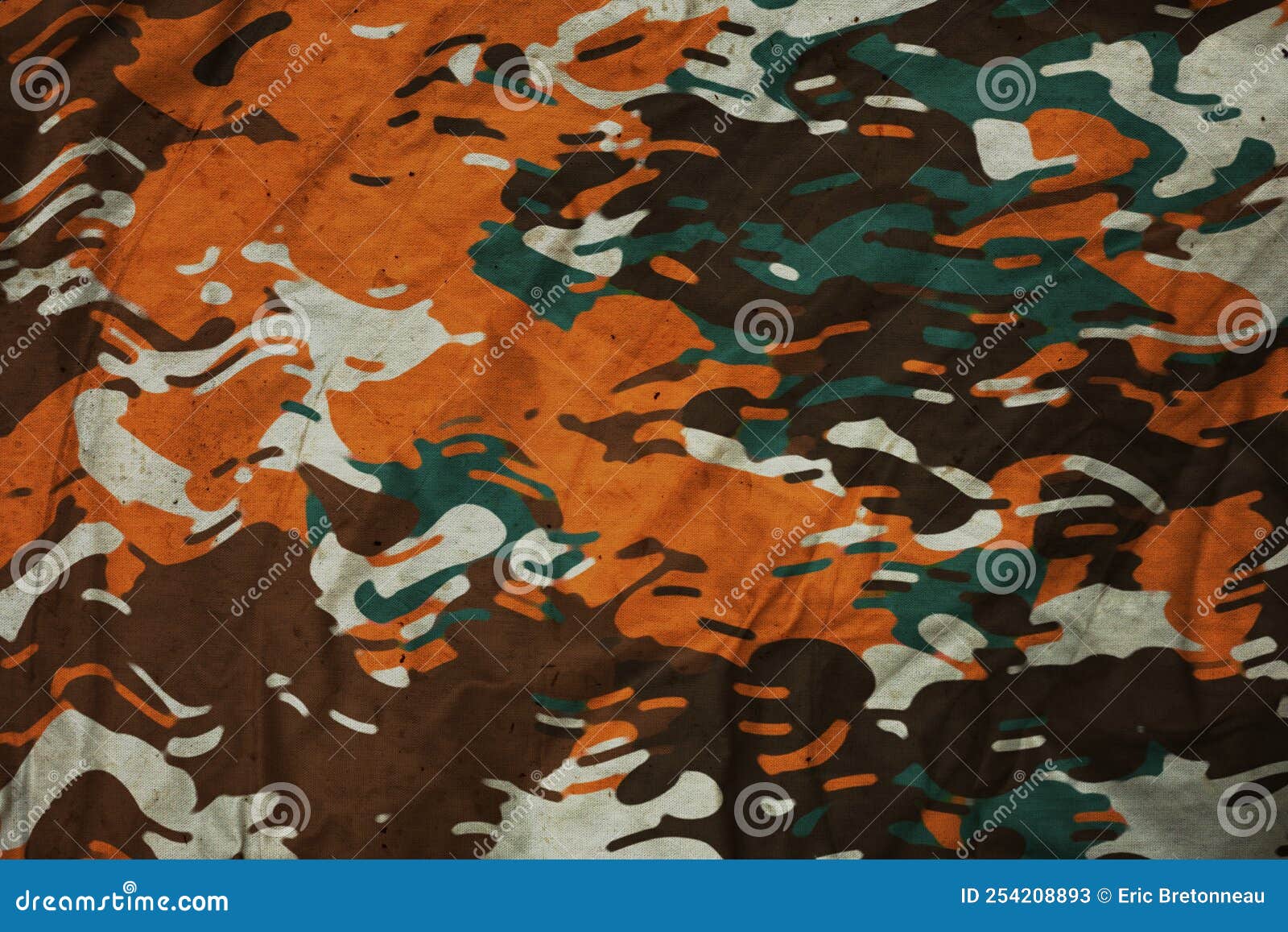 Realistic Camouflage Seamless Pattern. Hunting Camo For Cloth, Weapons ...