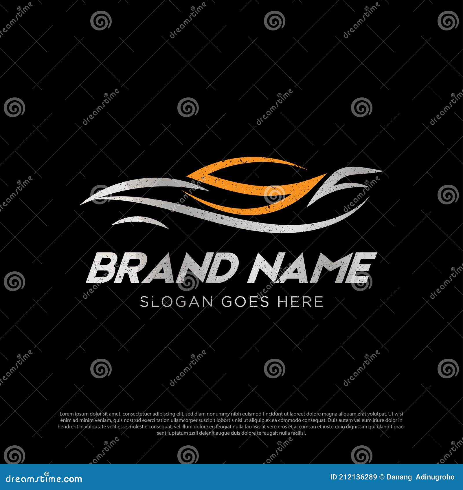Realistic Car Modification Logo Inspirations, Initial S Auto Car Logo ...