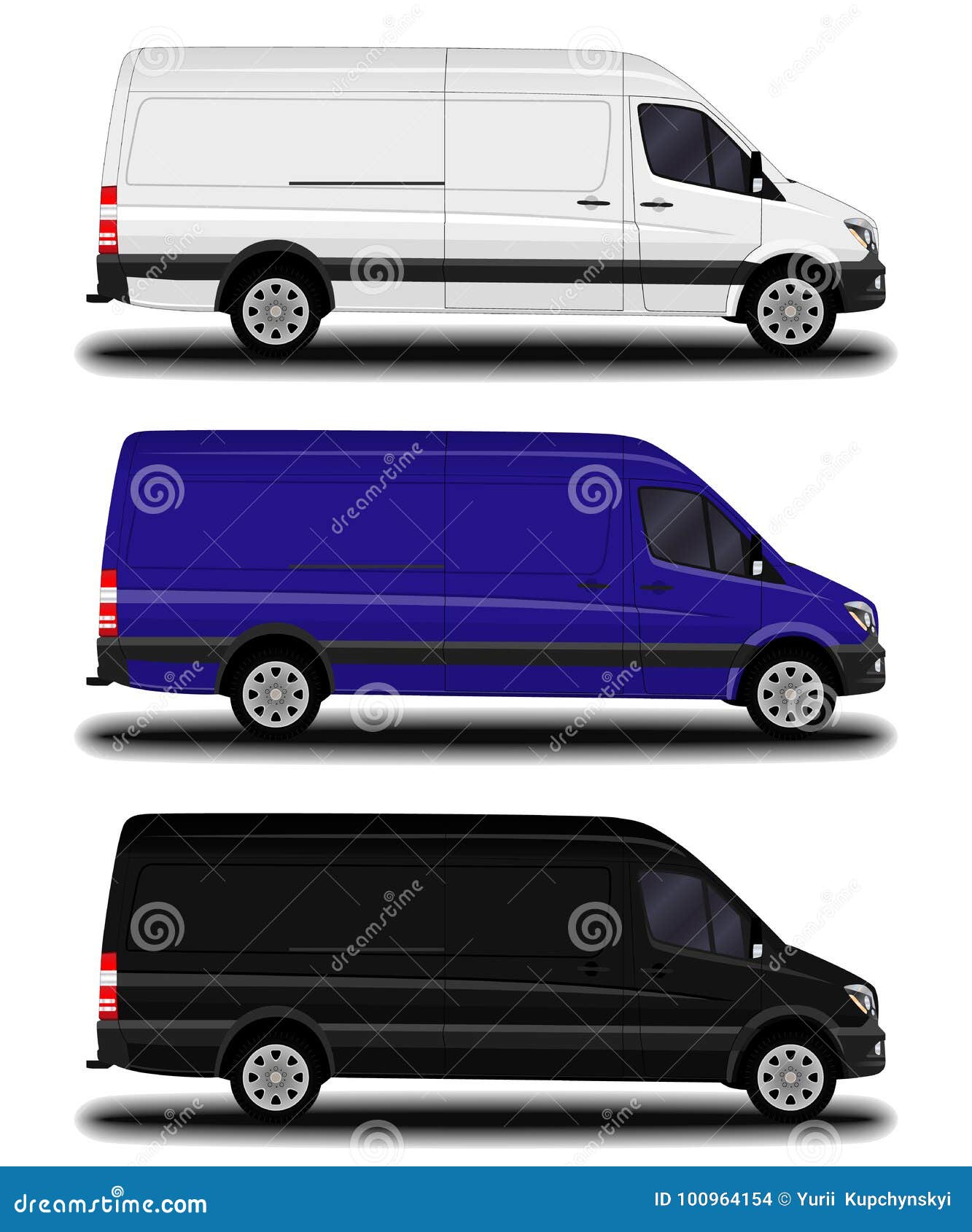 Realistic Cargo Boxes Mockup Template Illustration. Empty Wooden Box ...