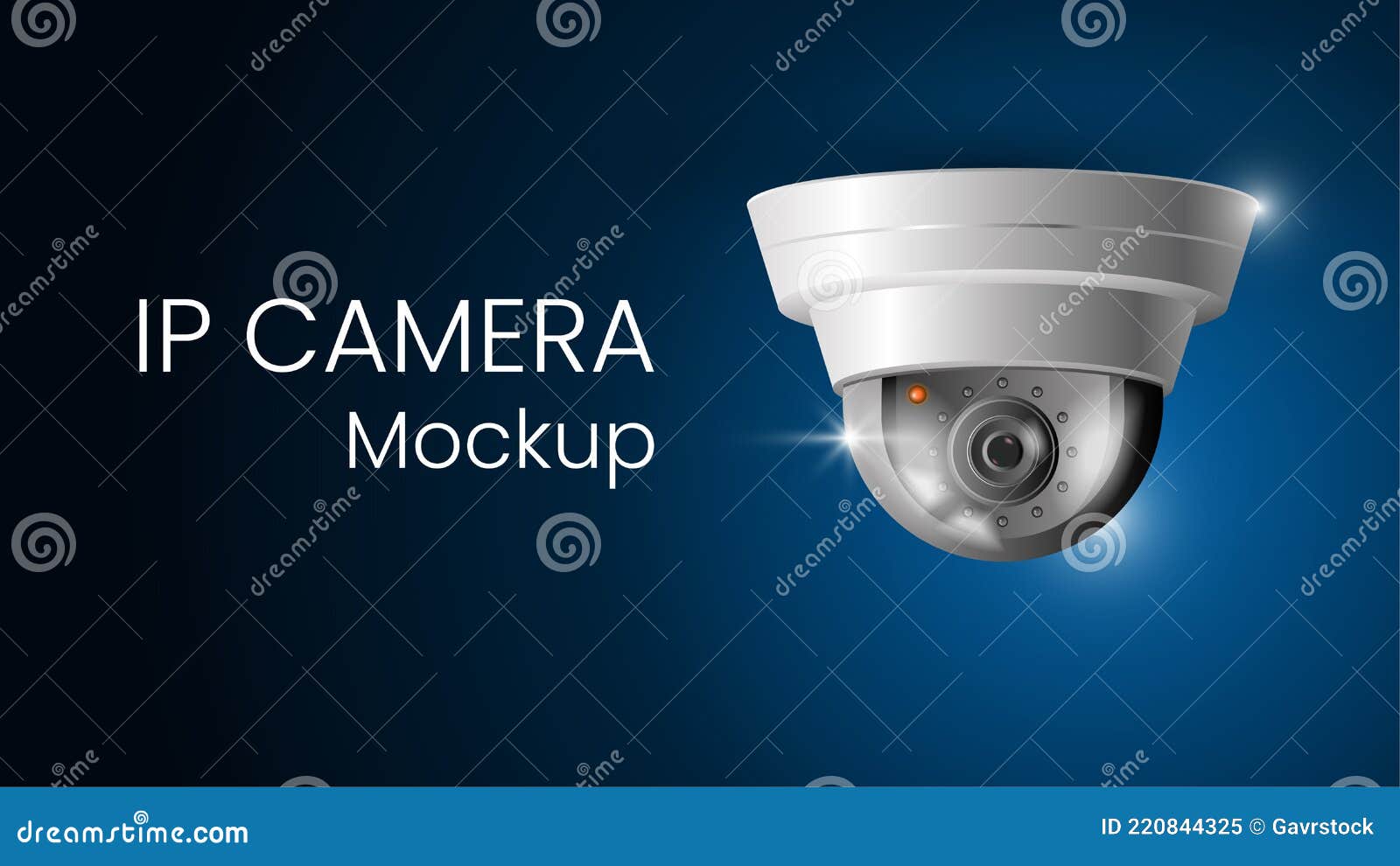 Realistic Cctv Ip Camera Home Template For Security Systems. Safety ...