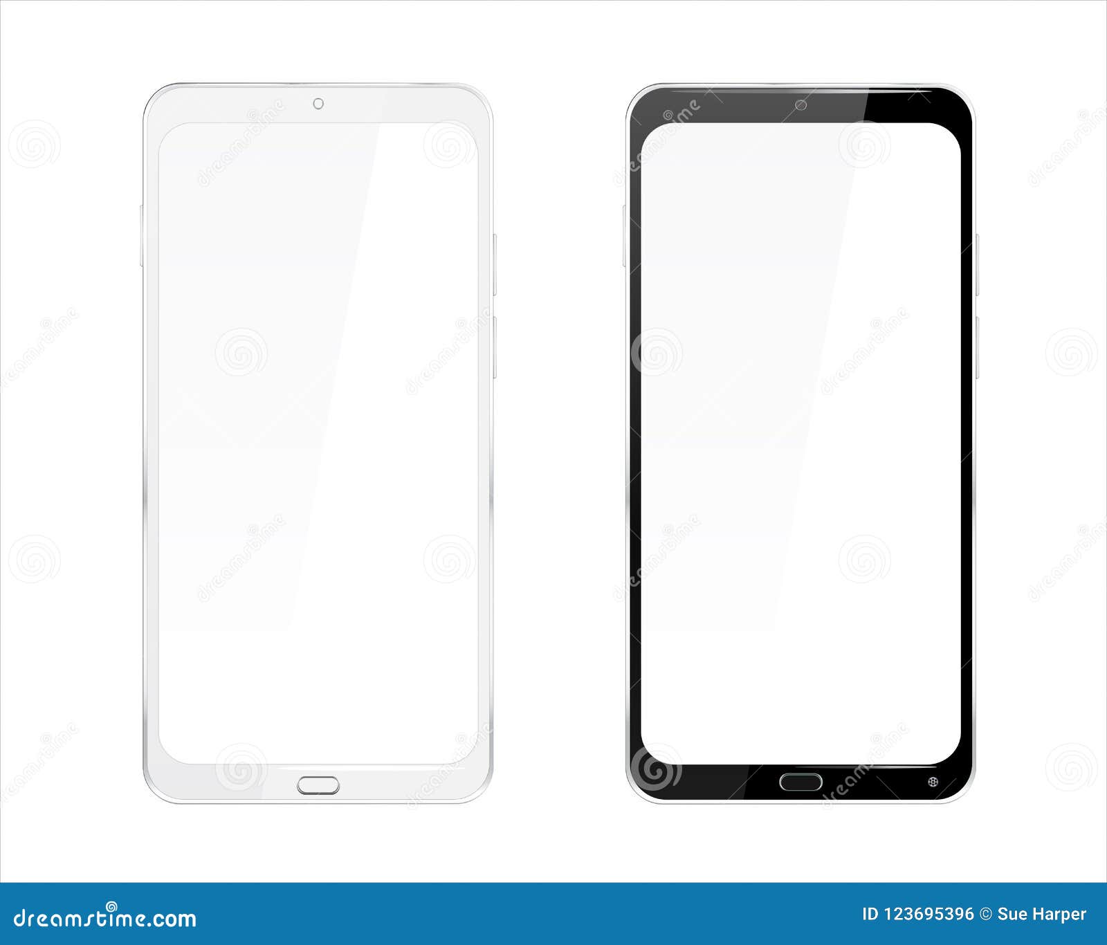 Realistic Cellphone Smartphone Vector Of Touchscreen Android Phone ... Realistic Cellphone Smartphone Vector Of Touchscreen Android Phone ...